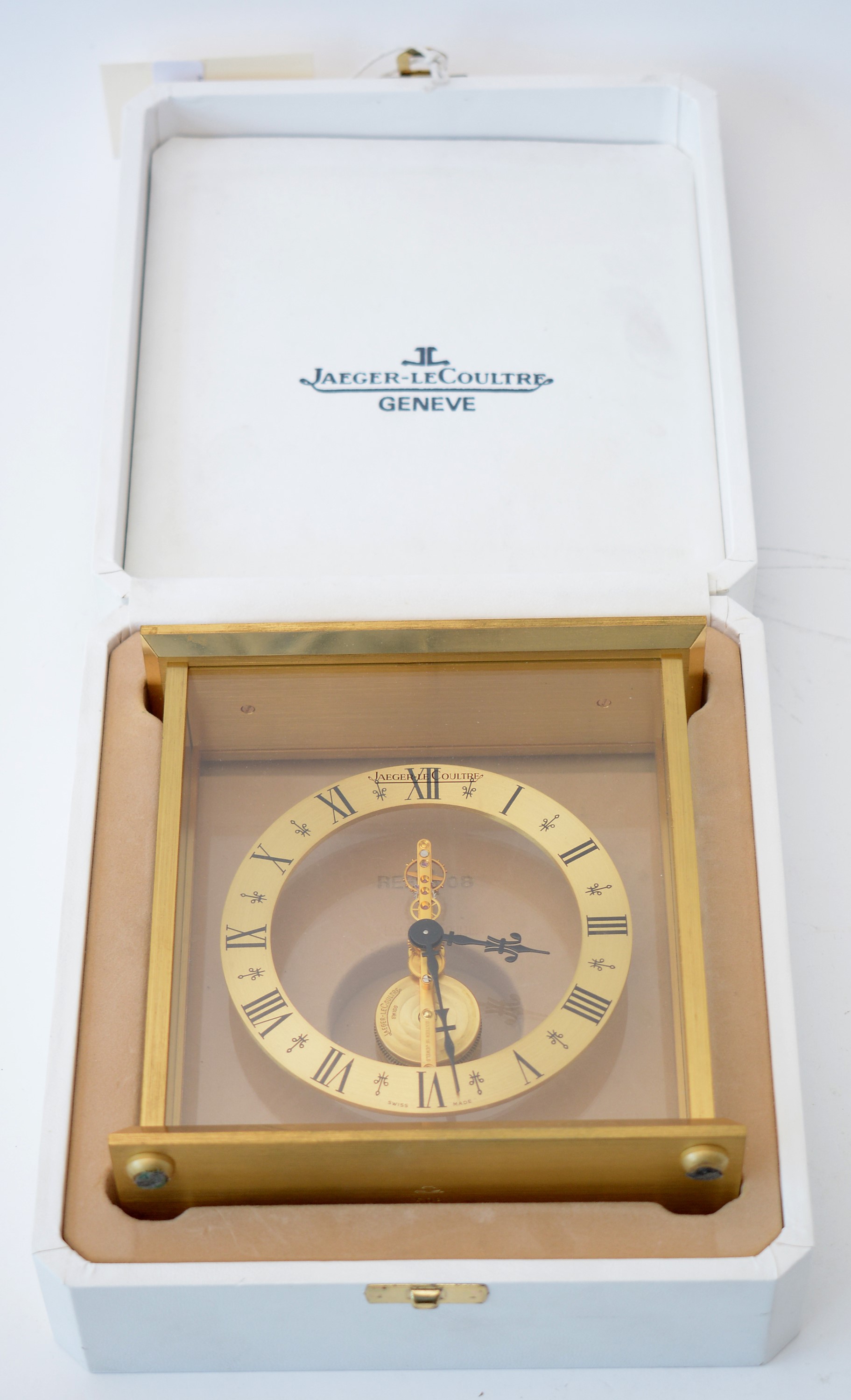 Lot 770 - Jaeger LeCoultre 1970s desk clock ref .508