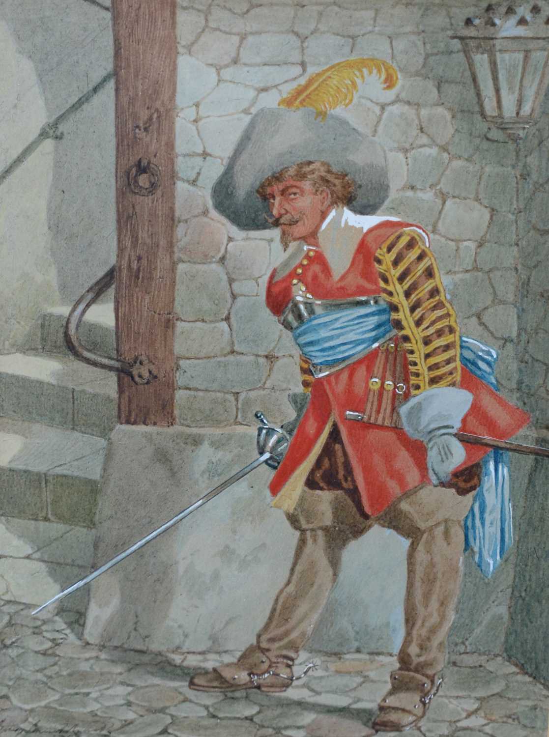 Lot 41 - George Cruikshank, jnr. - watercolours.