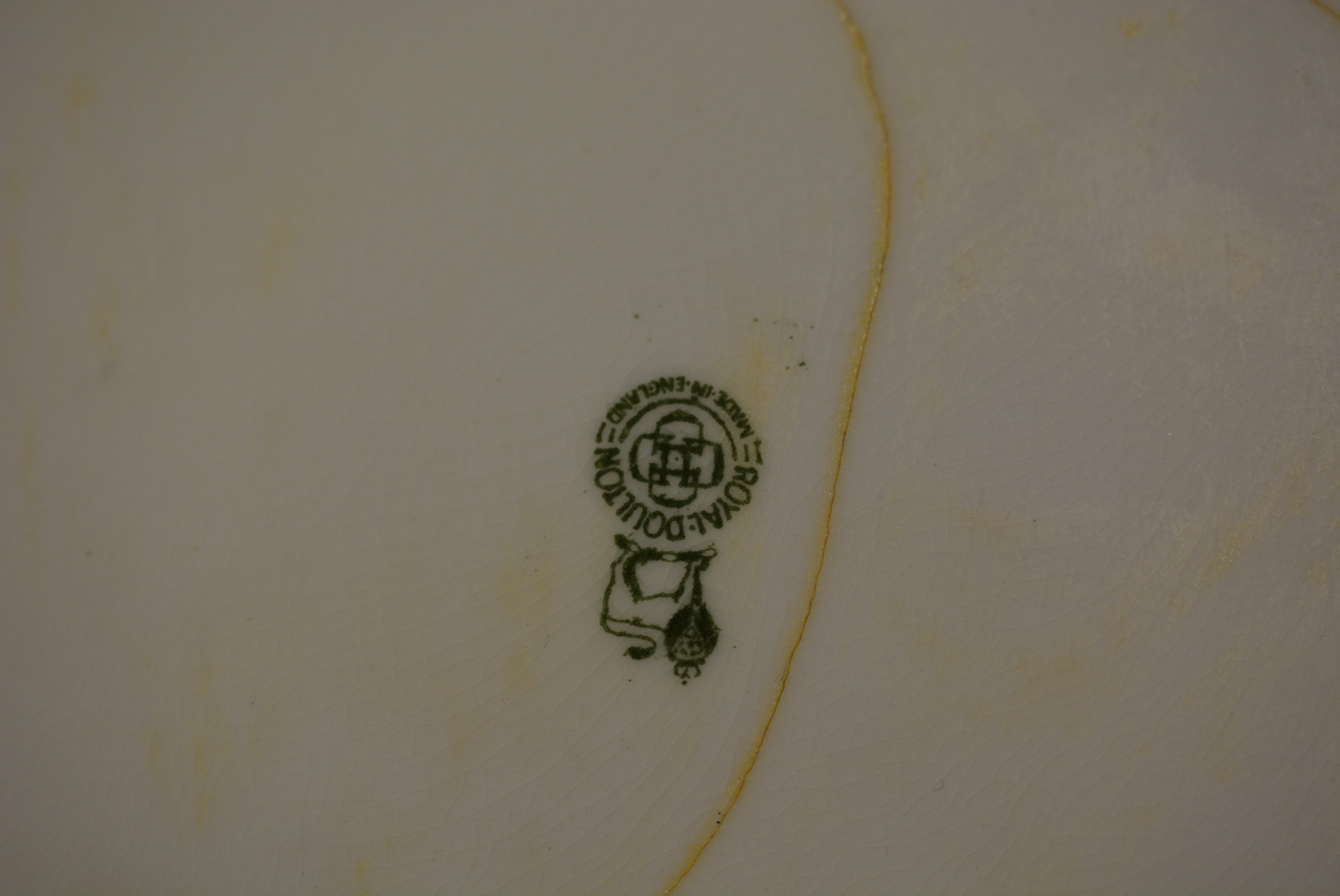 Lot 633 - Set 12 Doulton Arthur Eaton bone china