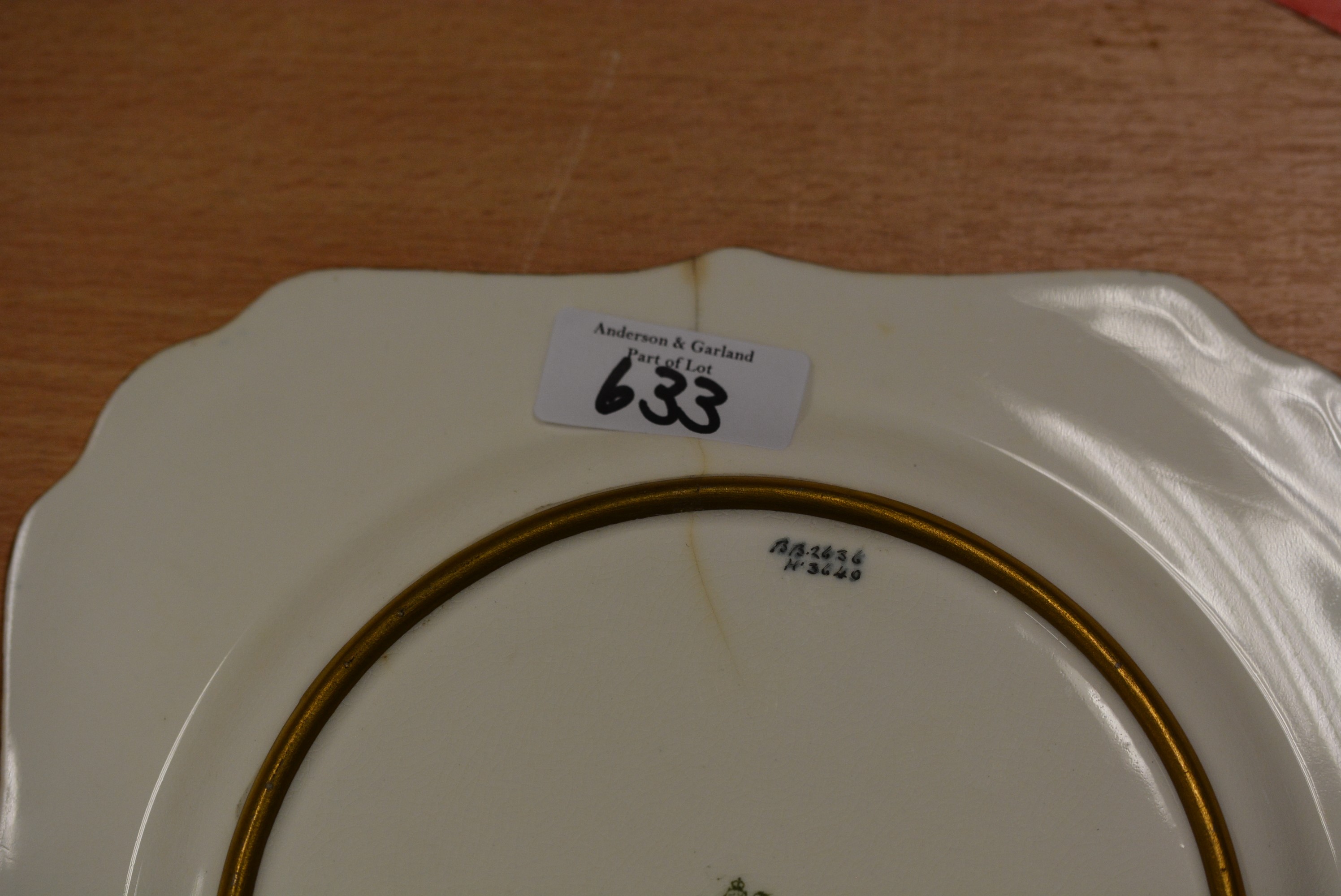 Lot 633 - Set 12 Doulton Arthur Eaton bone china