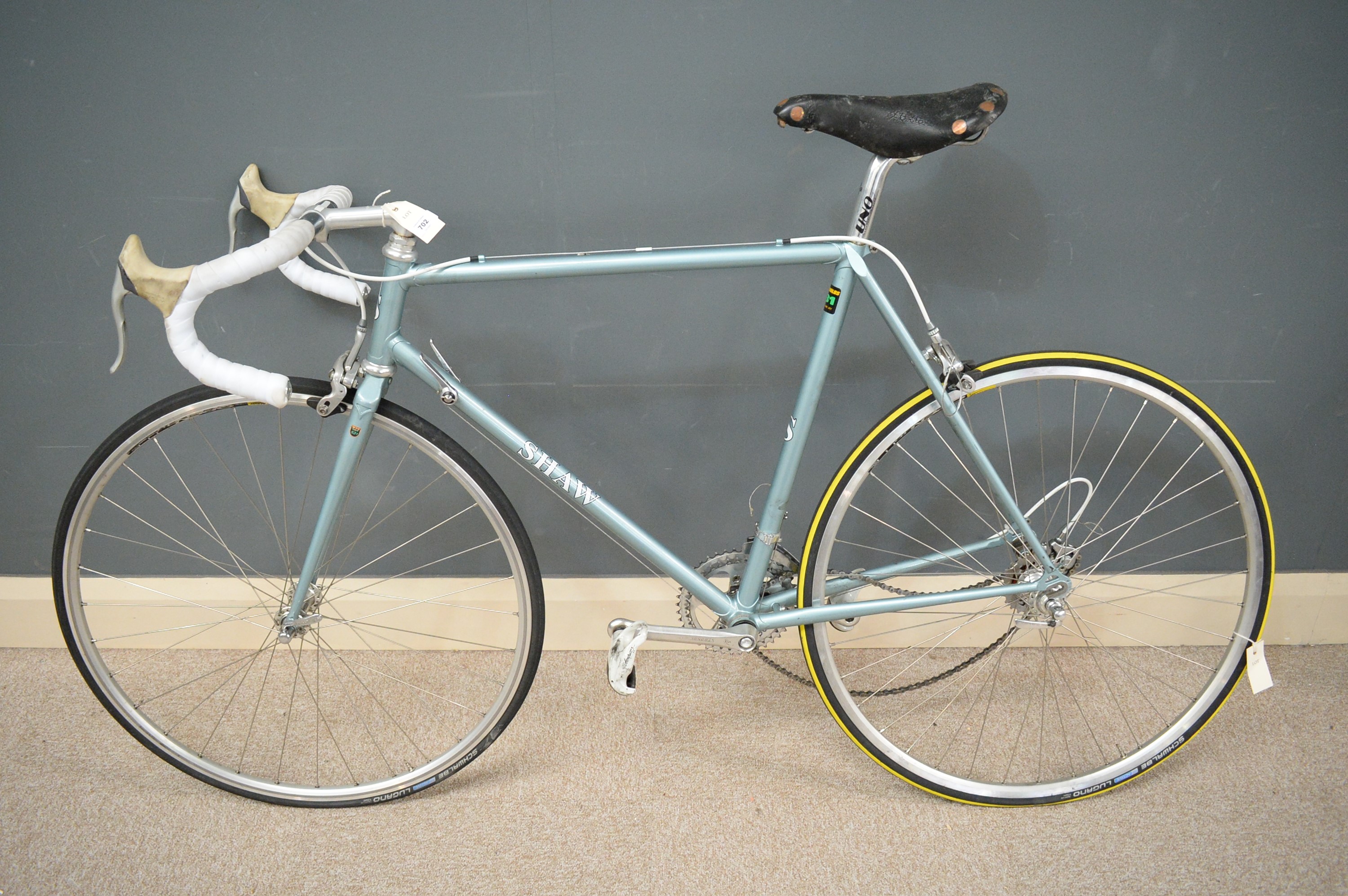 Lot 702 - A racing bicycle