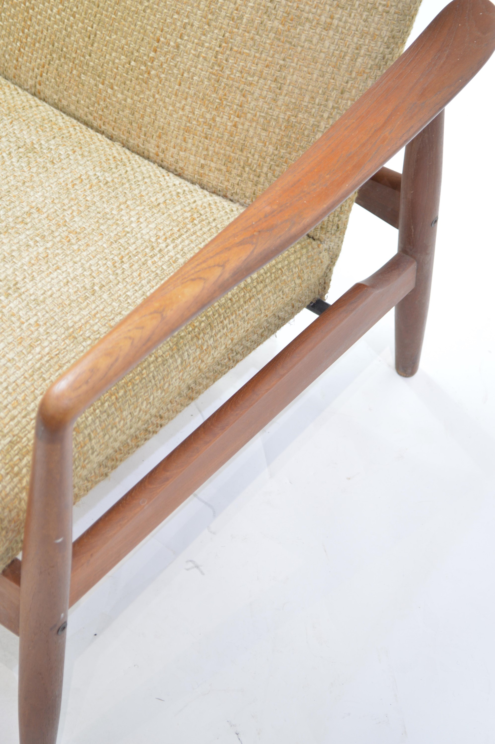 Lot 104 - Danish teak armchair attributed to Soren