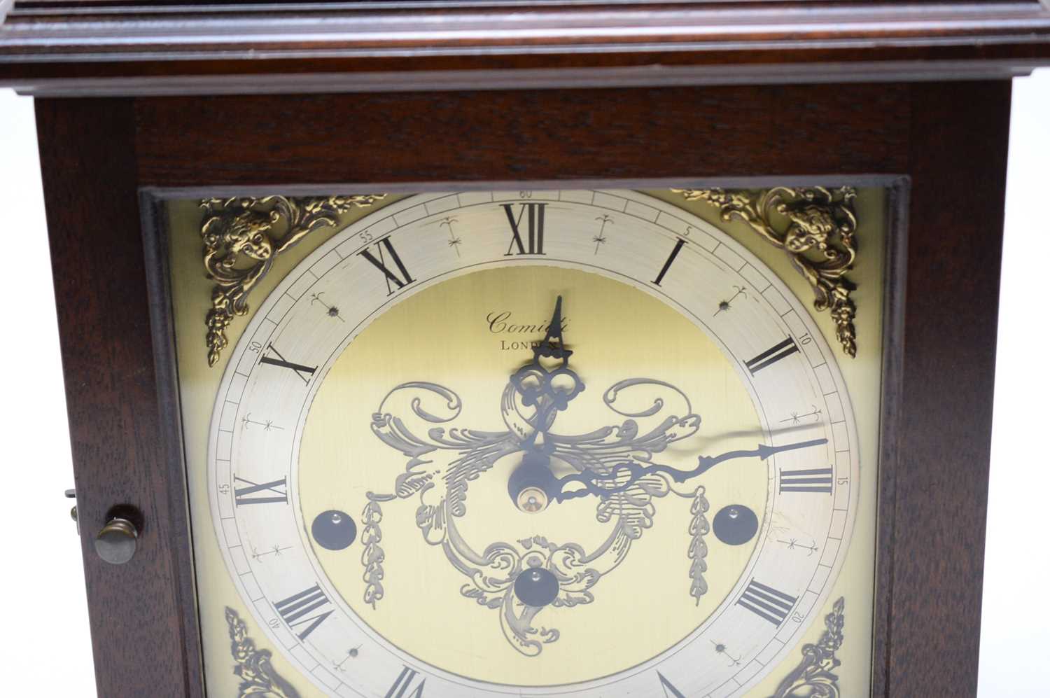 Lot 231 - Franz Hermle mantel clock.