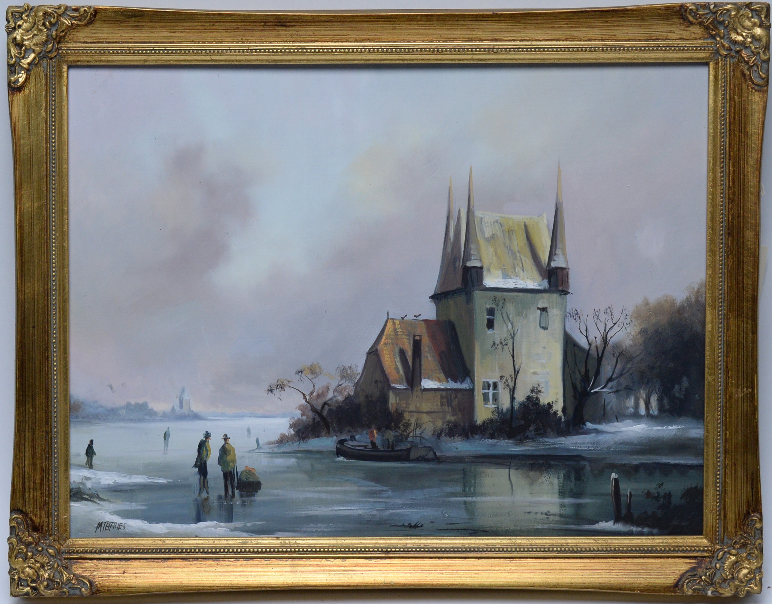 Lot 60 - M* Jeffries - oil.