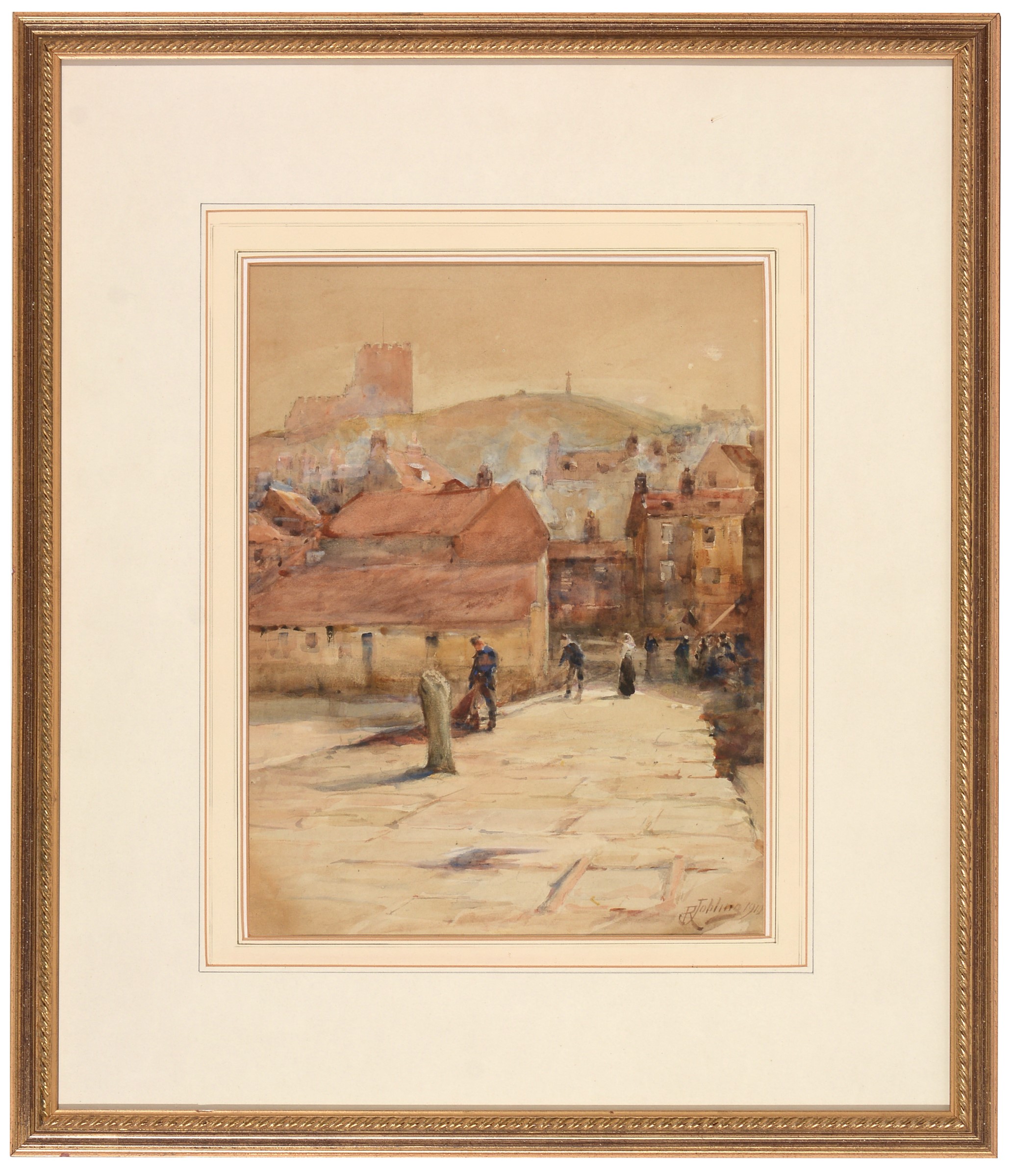 Lot 250 - Robert Jobling - watercolour.