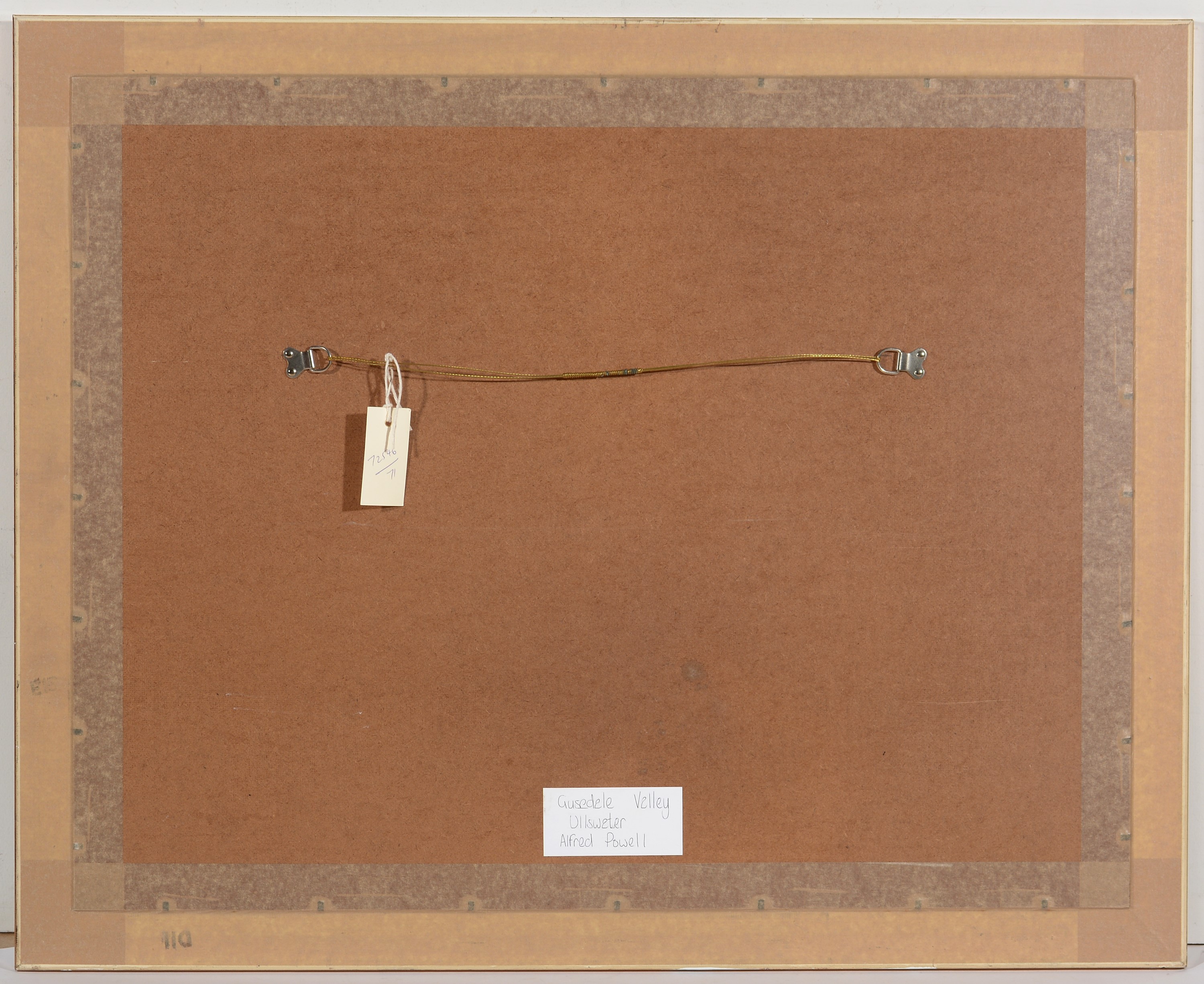 Lot 317 - Alfred Powell - watercolour.