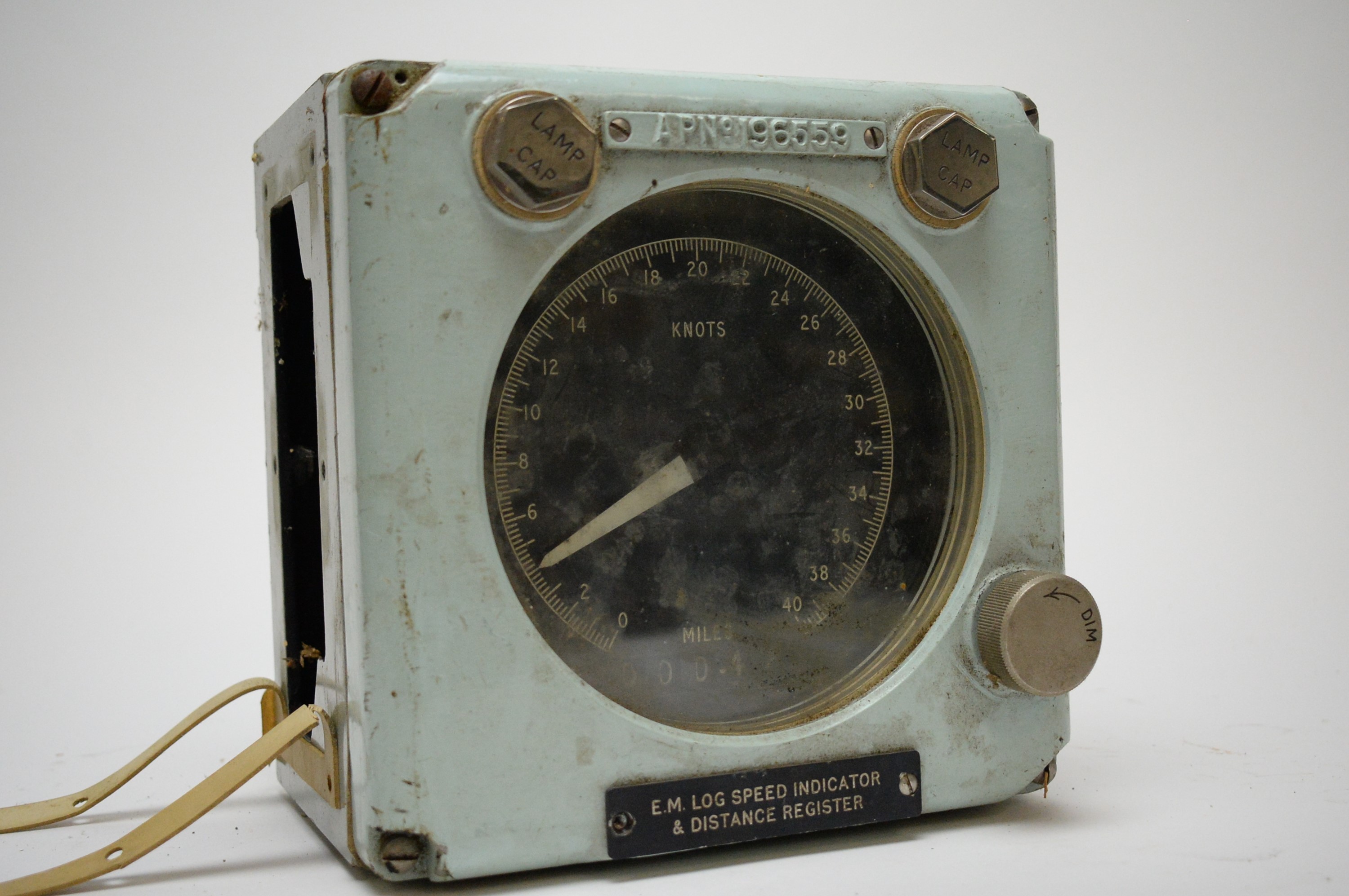 Lot 758 - A ship's EM log speed indicator and distance
