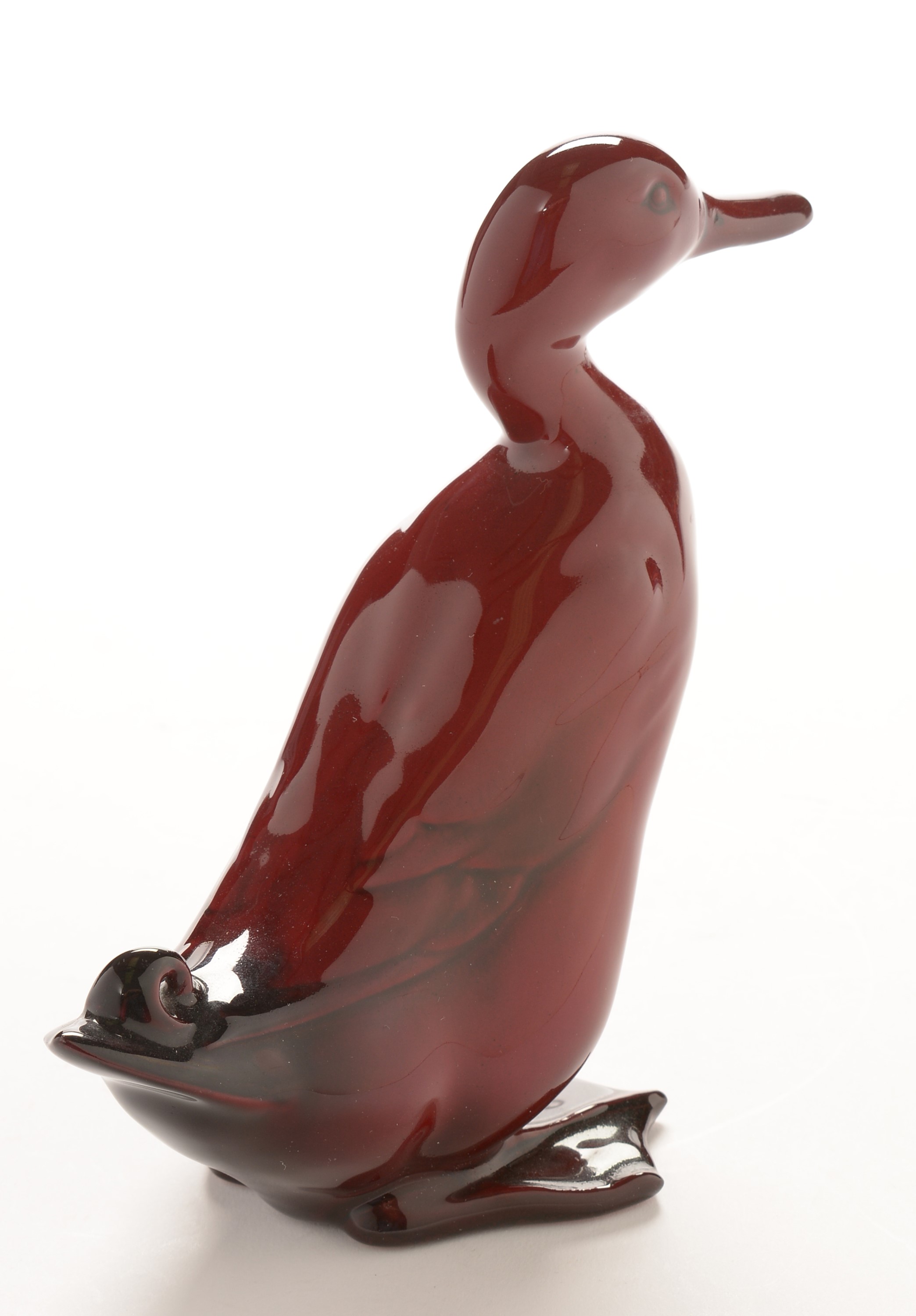 Lot 527 - Doulton Flambe duck