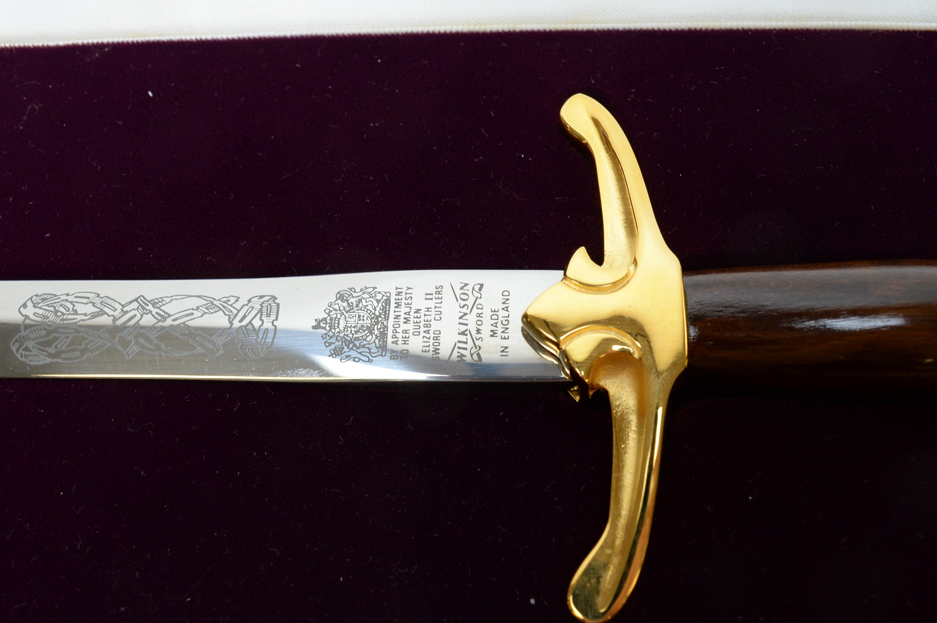 Lot 1057 - A Wilkinson Sword commemorative dagger.