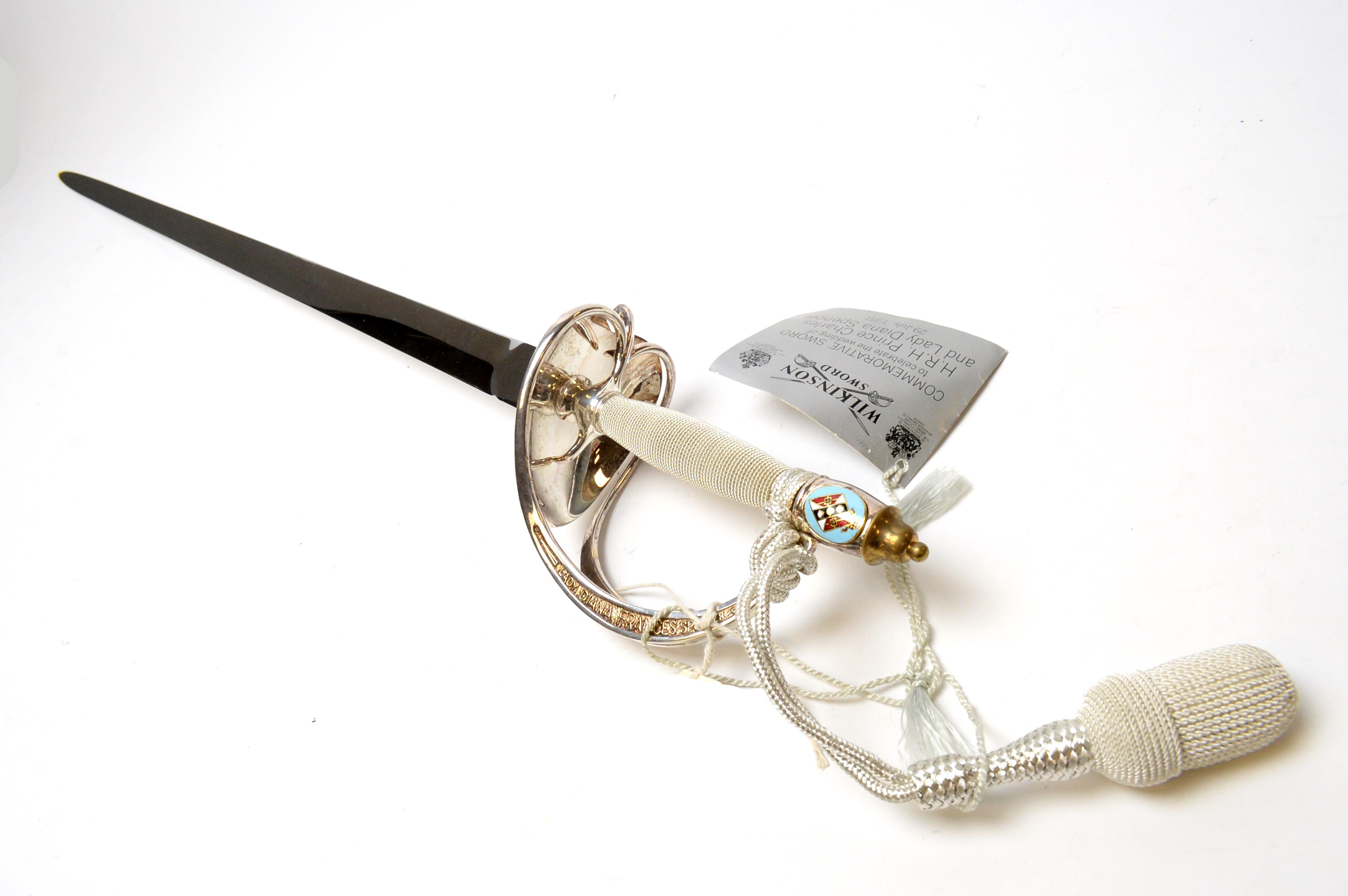 Lot 1058 - A Wilkinson Sword royal commemorative sword.