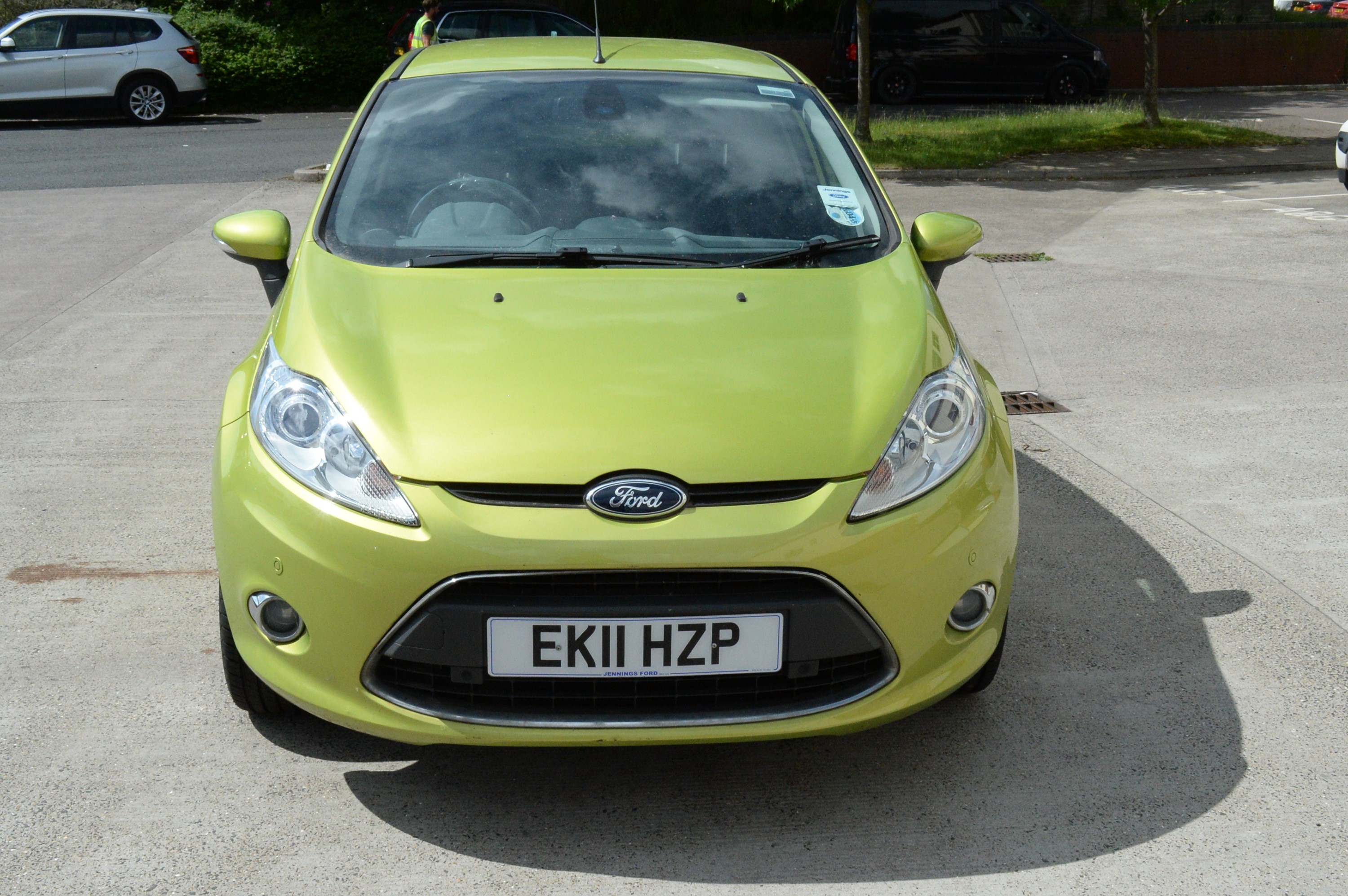 Lot 633 - A green Ford Fiesta.