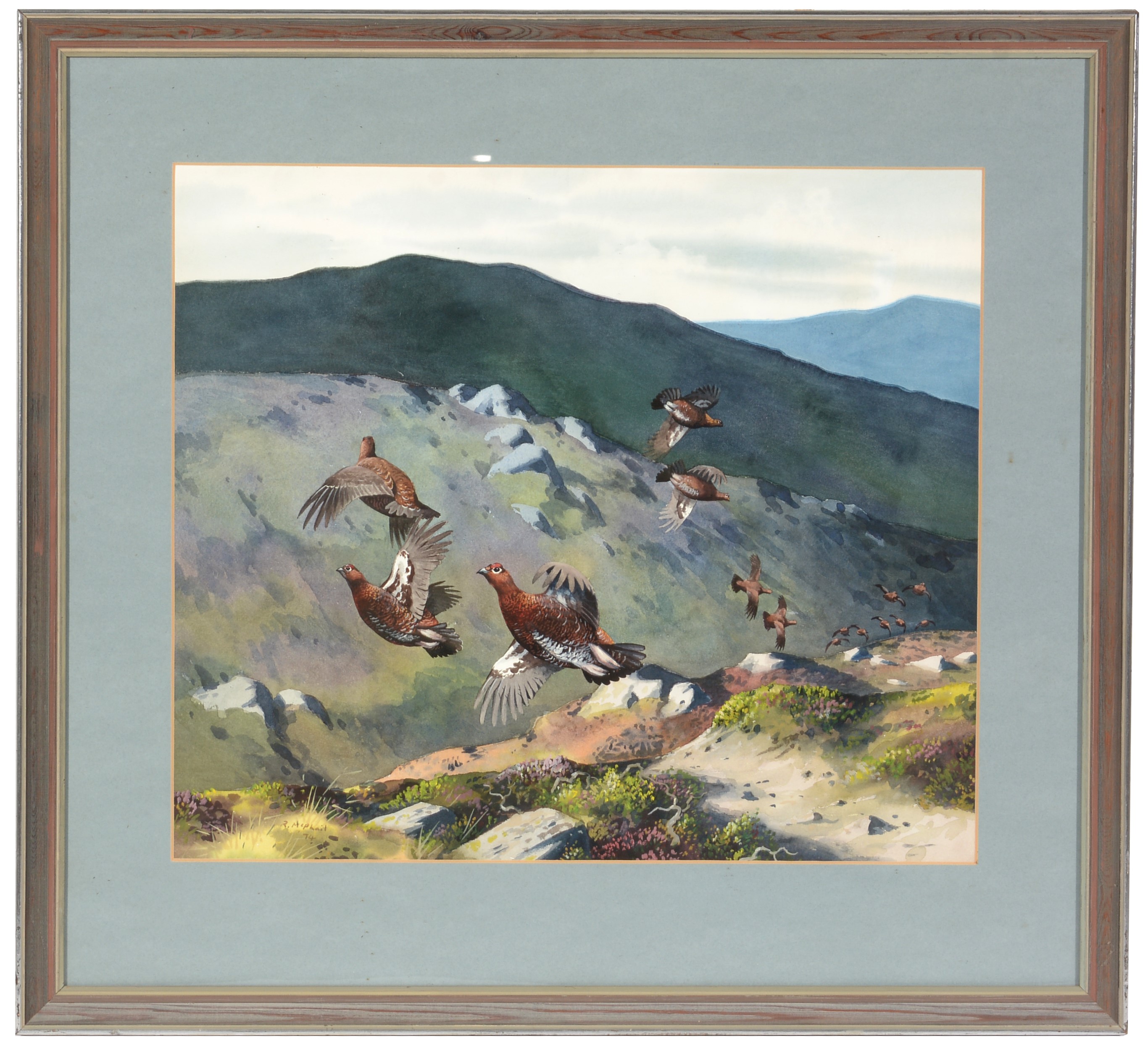 Lot 50 - Roger McPhail - watercolour