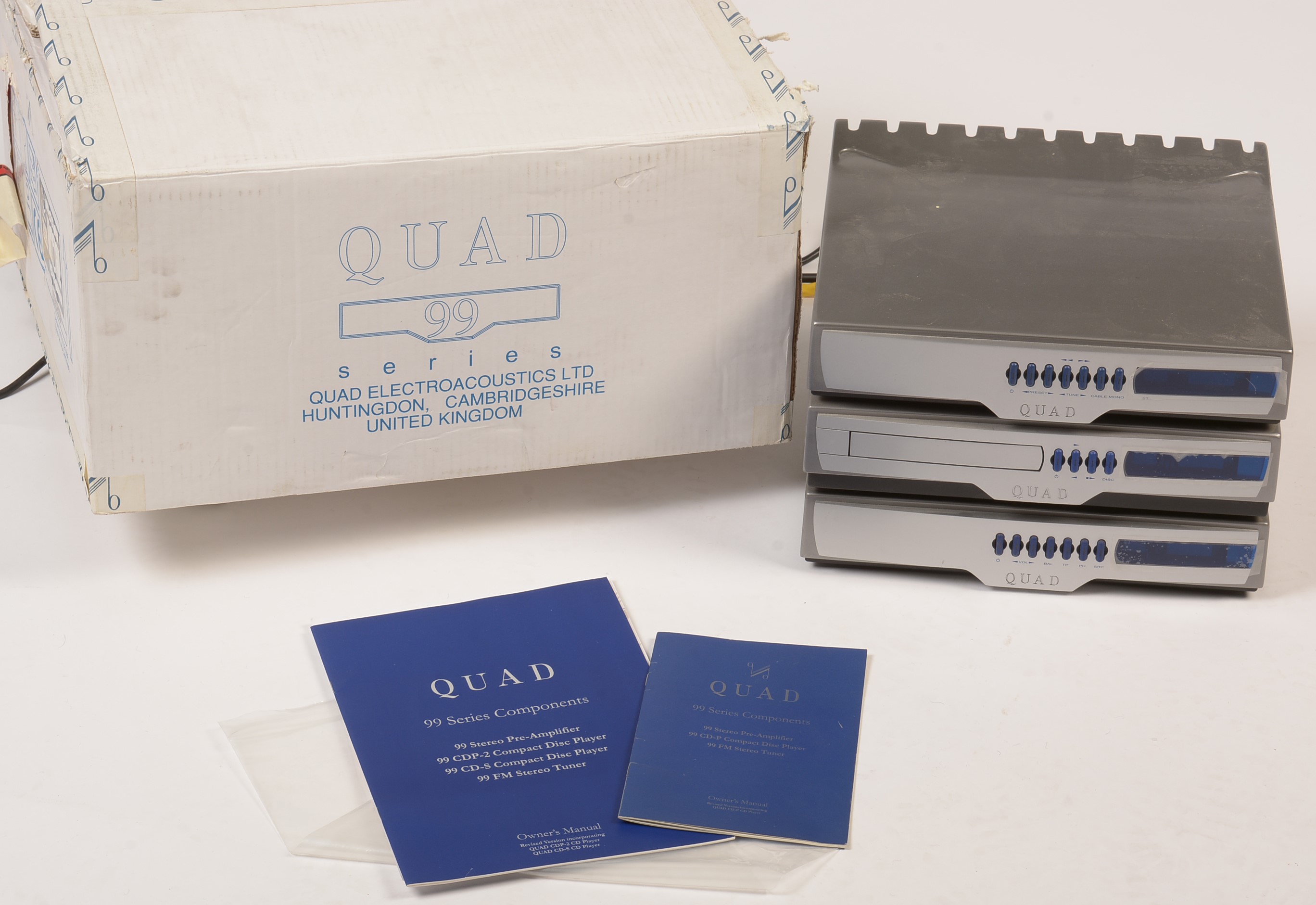 Lot 721 - A Quad 99 Series stereo preamplifier, CDP