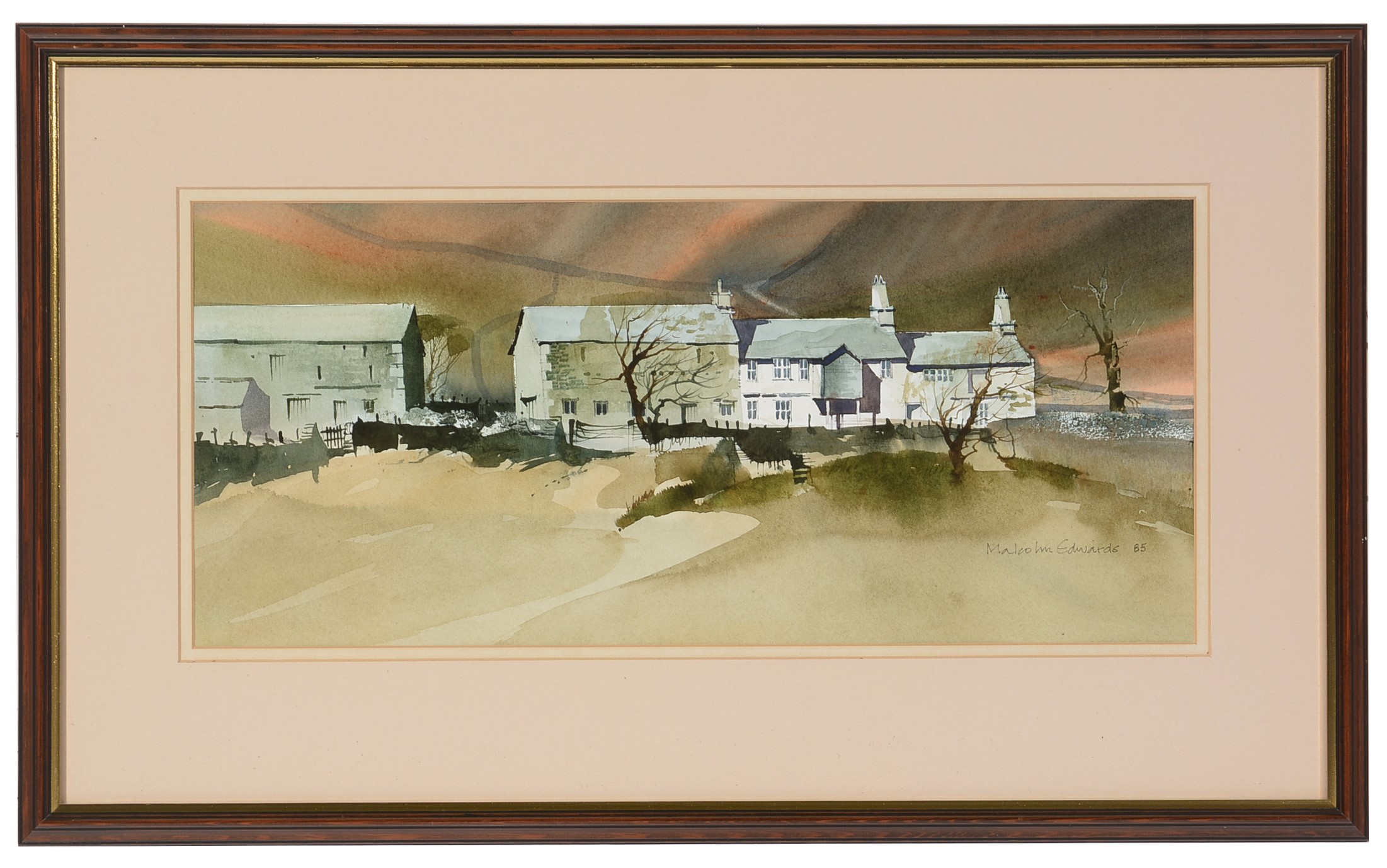 Lot 44 - Malcolm Edwards - watercolour