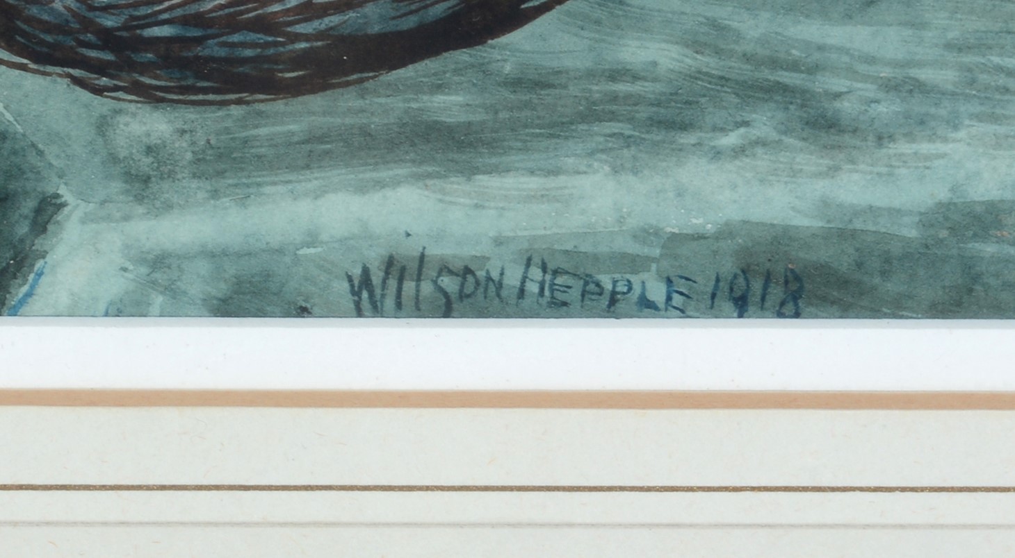 Lot 282 - Wilson Hepple - watercolour