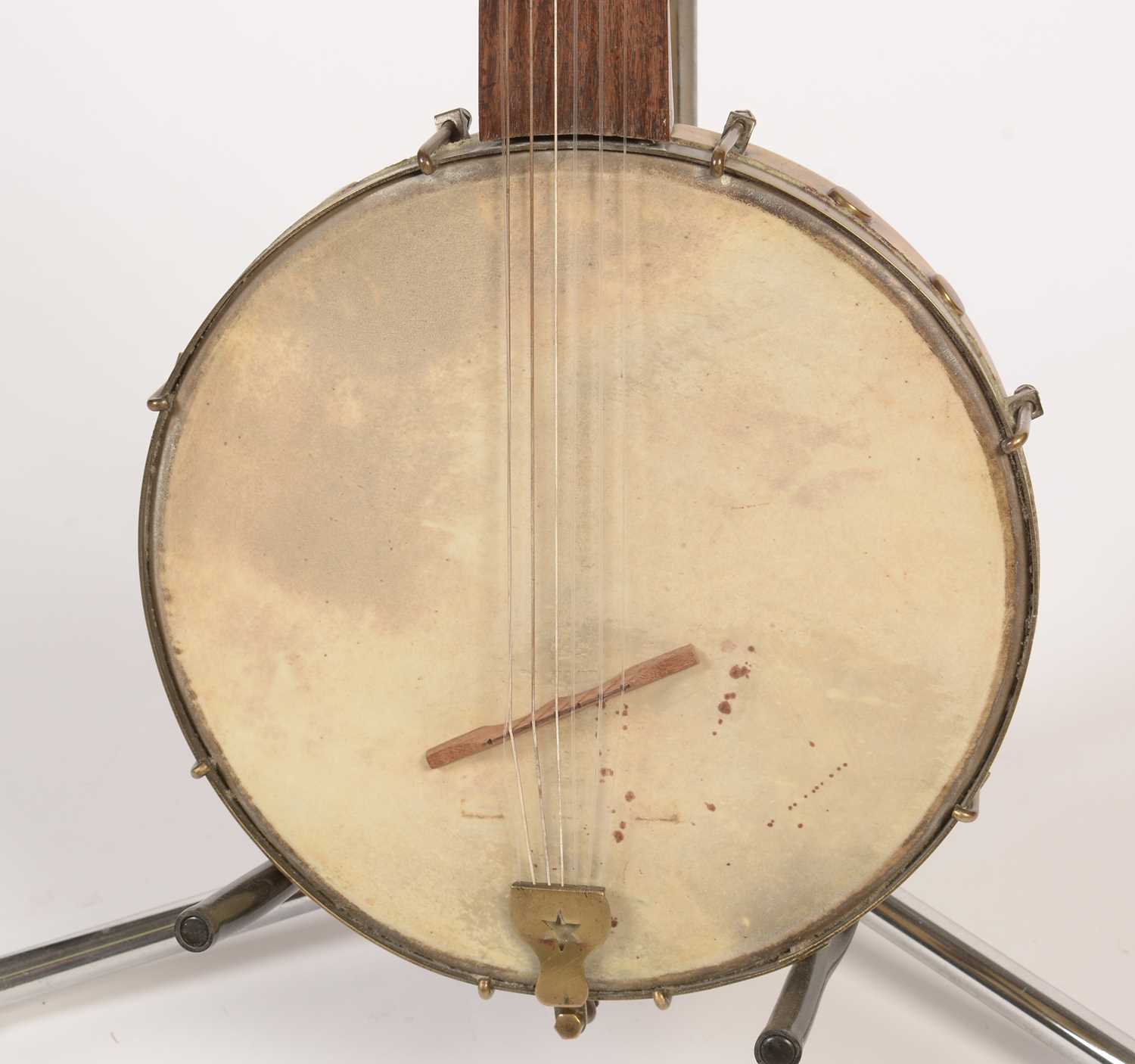 Lot 783 - Voights Challenge Seven String banjo
