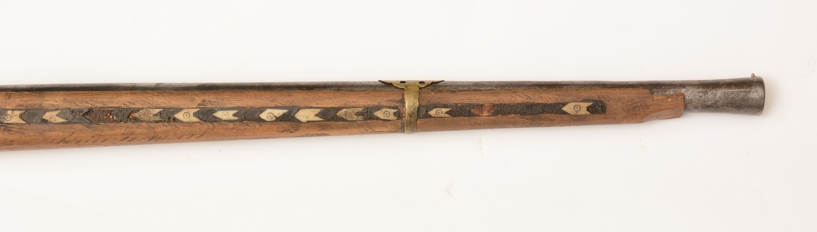 Lot 1092 - A 19th Century Afghan Jezail rifle with