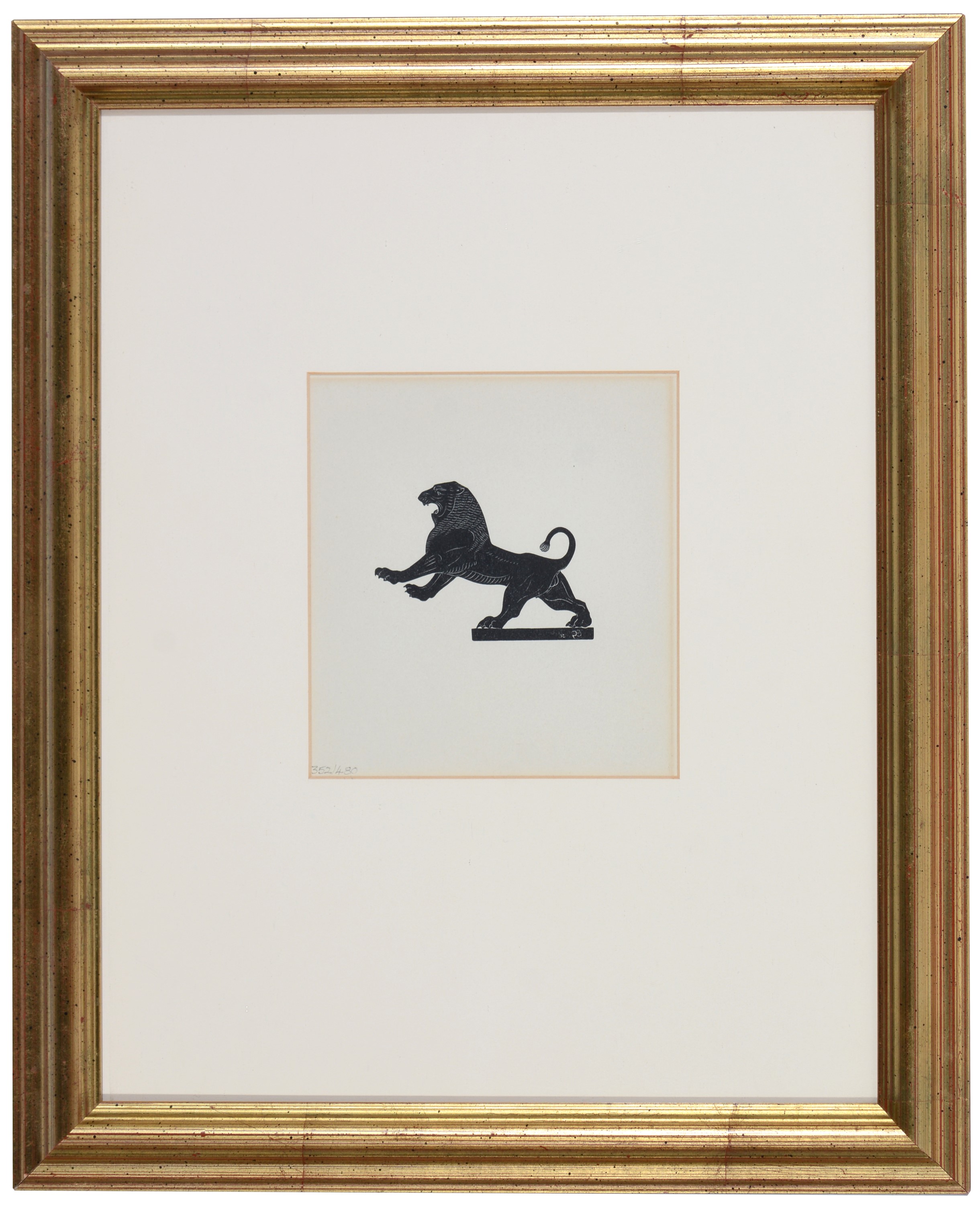 Lot 230 - Eric Gill - print.