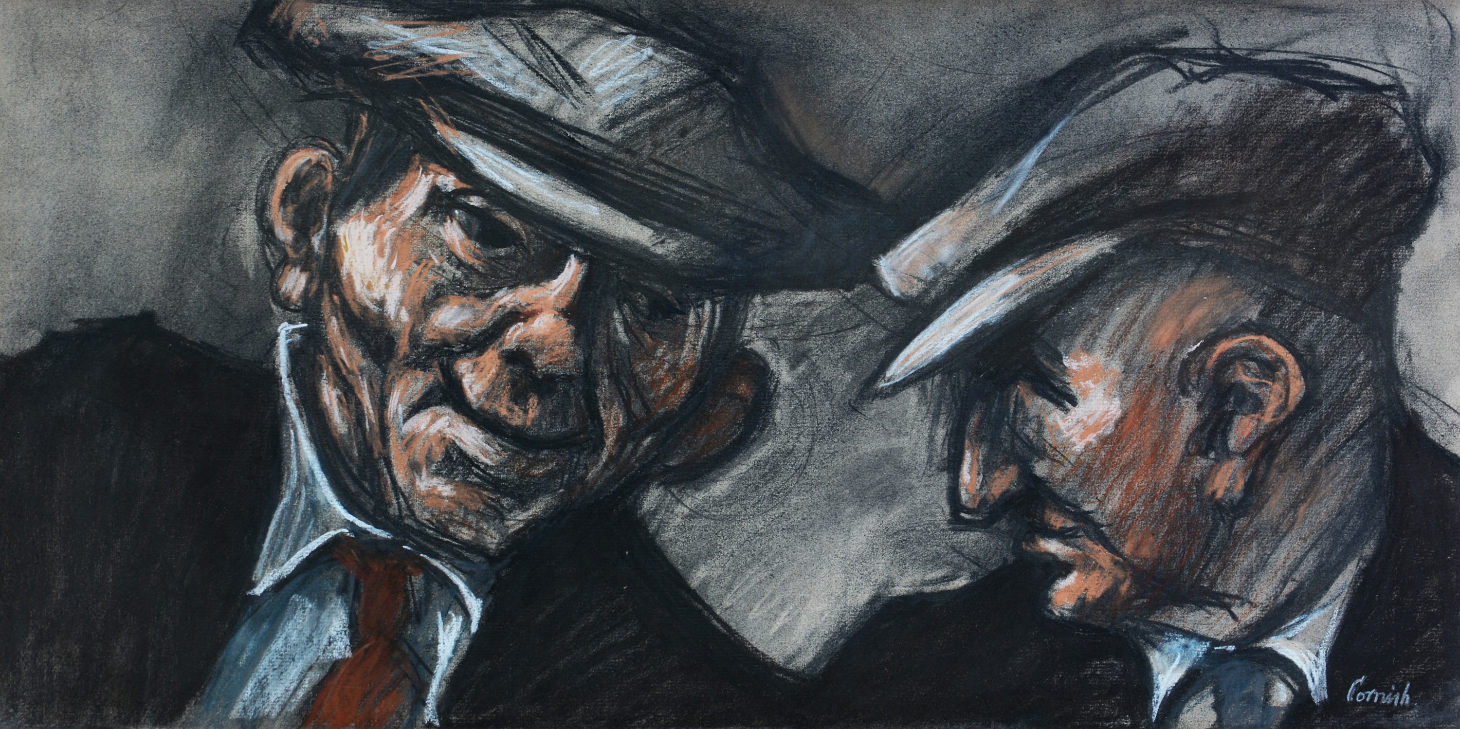 Lot 238 - Norman Stansfield Cornish - watercolour.