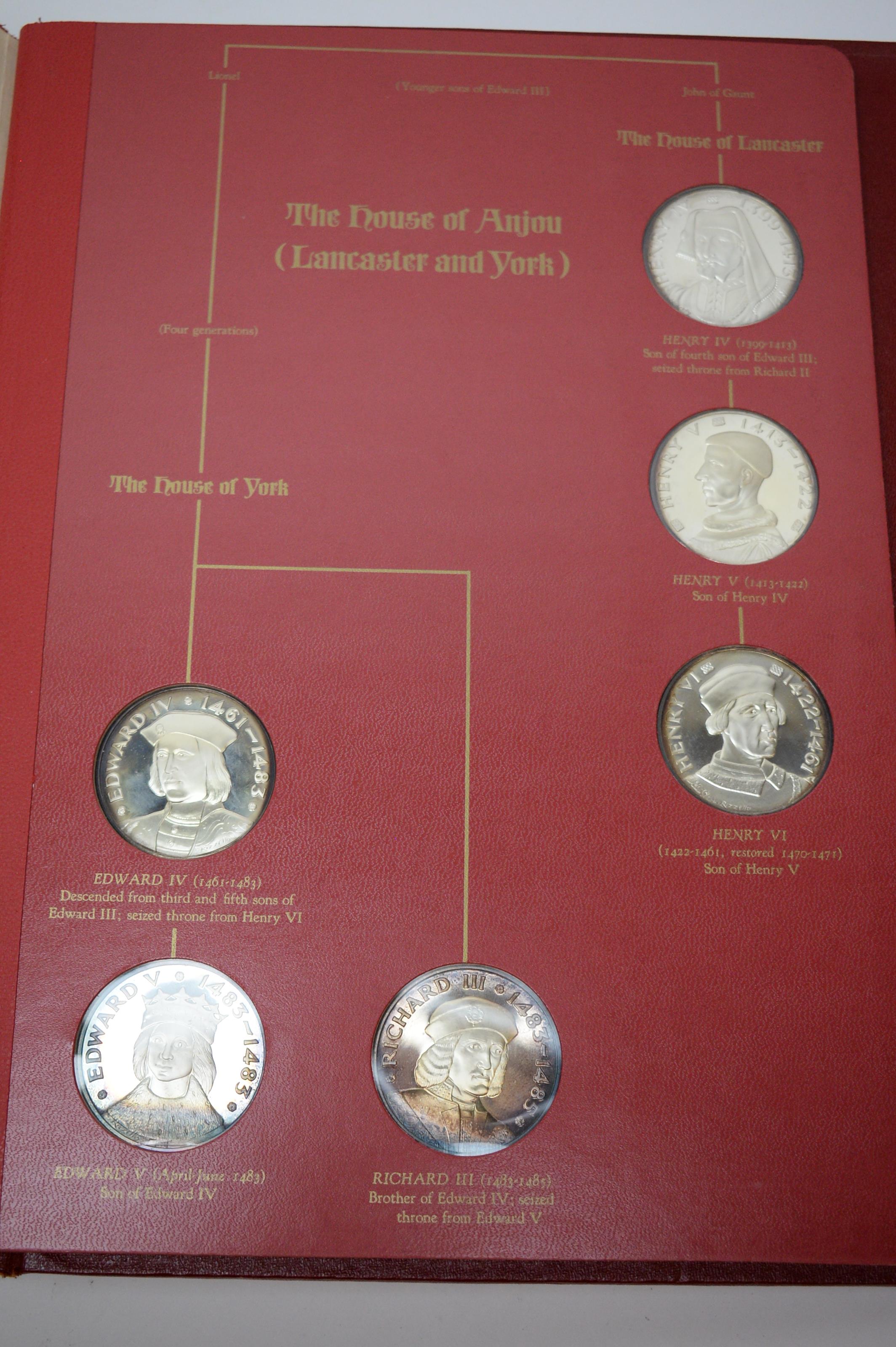 Lot 335 - The Kings and Queens of England silver