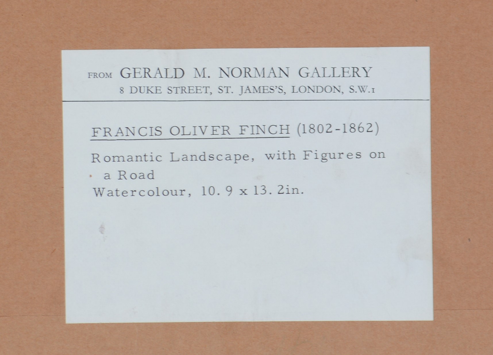 Lot 266 - Attributed to Francis Oliver Finch