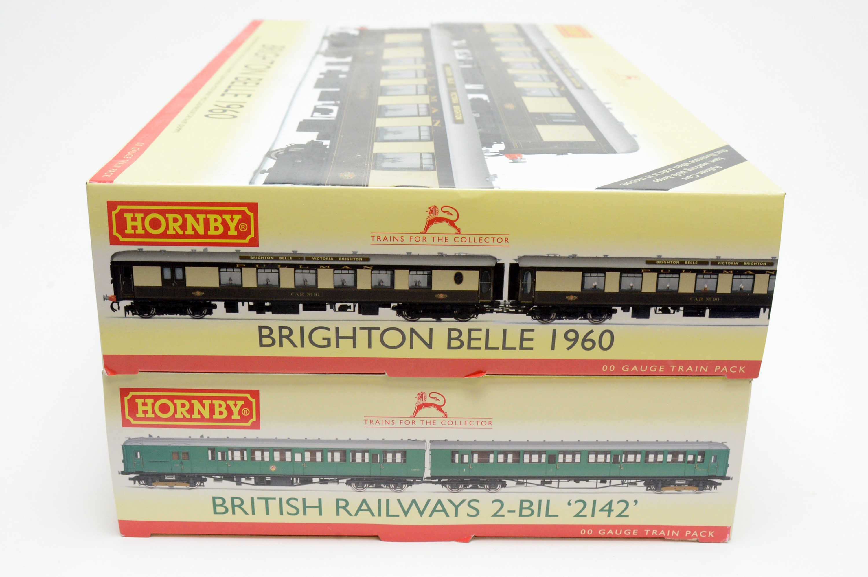 Lot 611 - Two boxed Hornby train packs.
