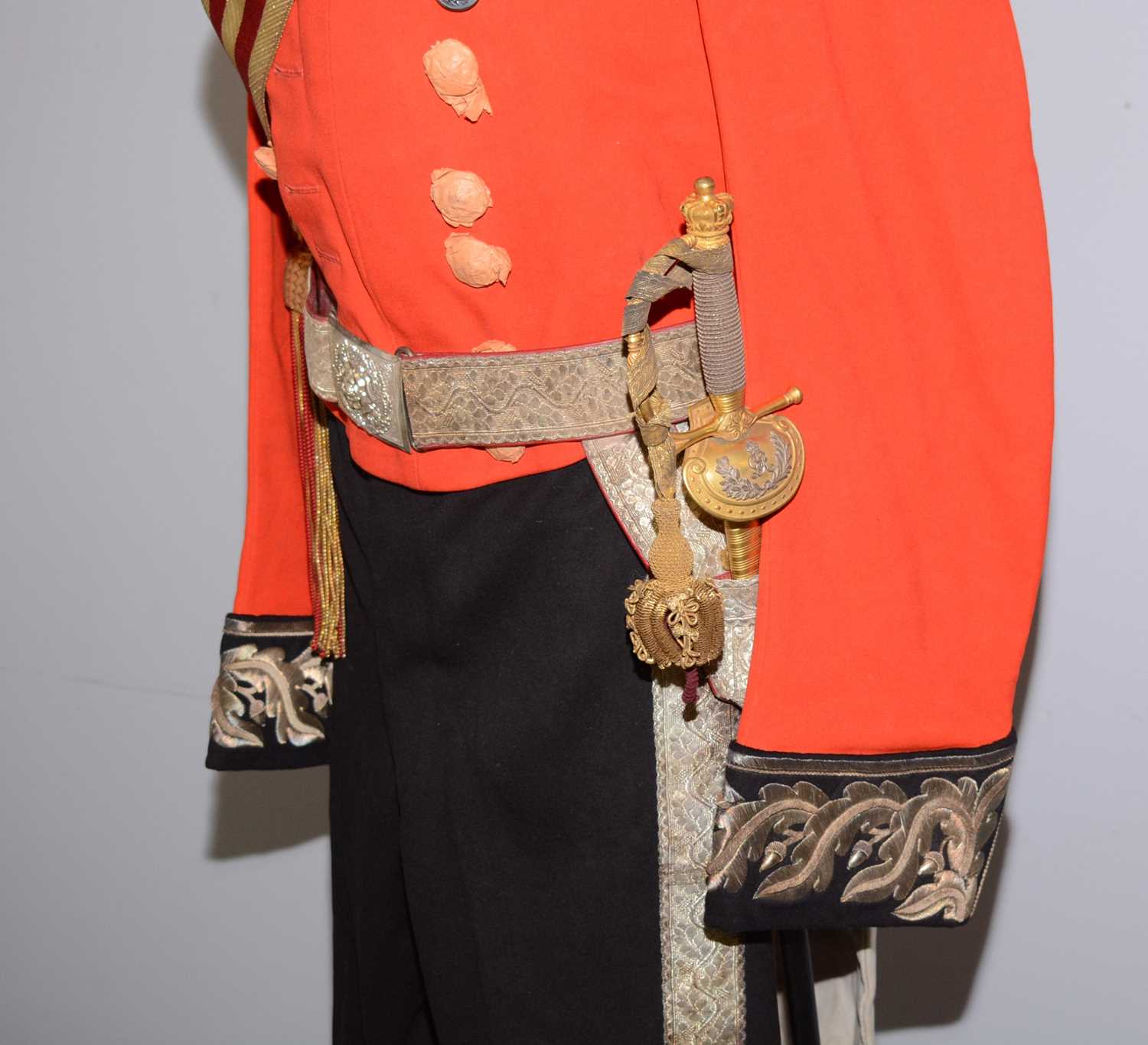 Lot 1196 - A Lord Lieutenant's uniform,