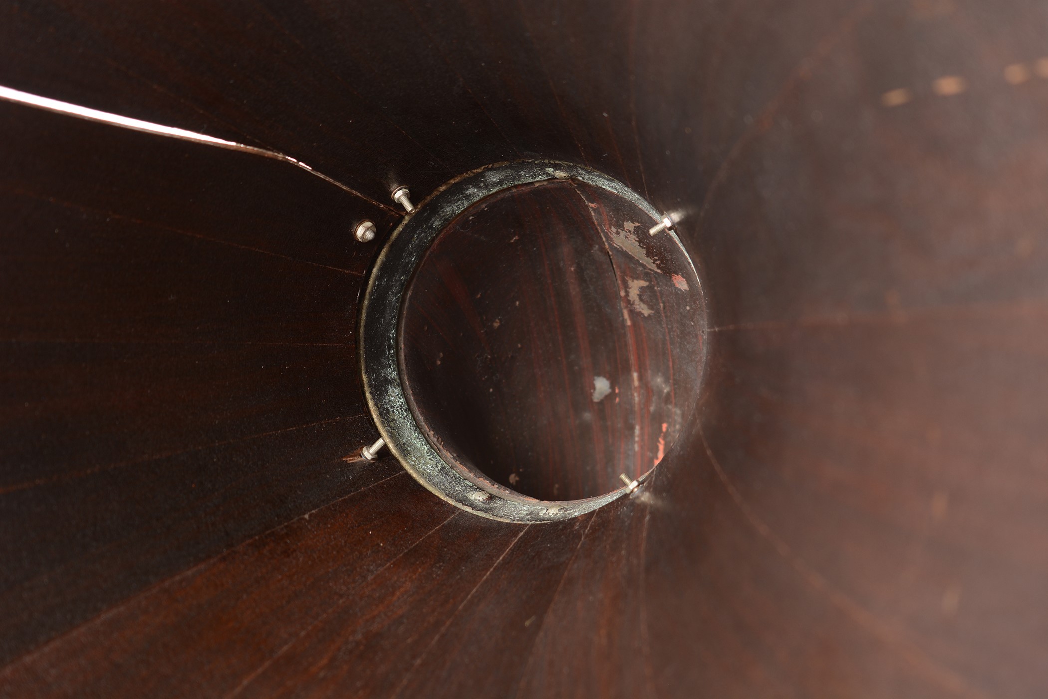 Lot 366 - Edison Opera Phonograph and horn and winder.