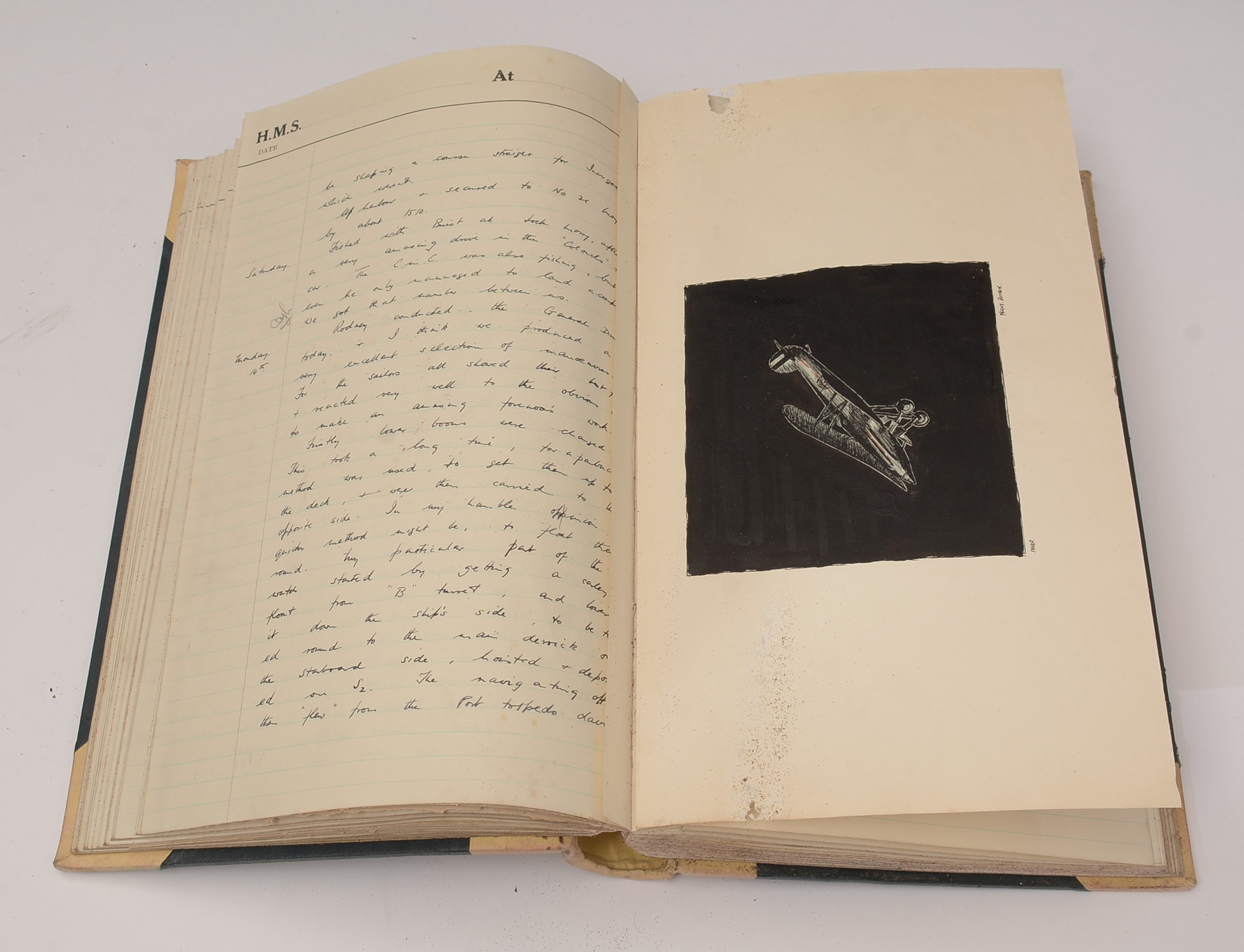 Lot 485 - Journals of the Frank Fasson GC, Enigma