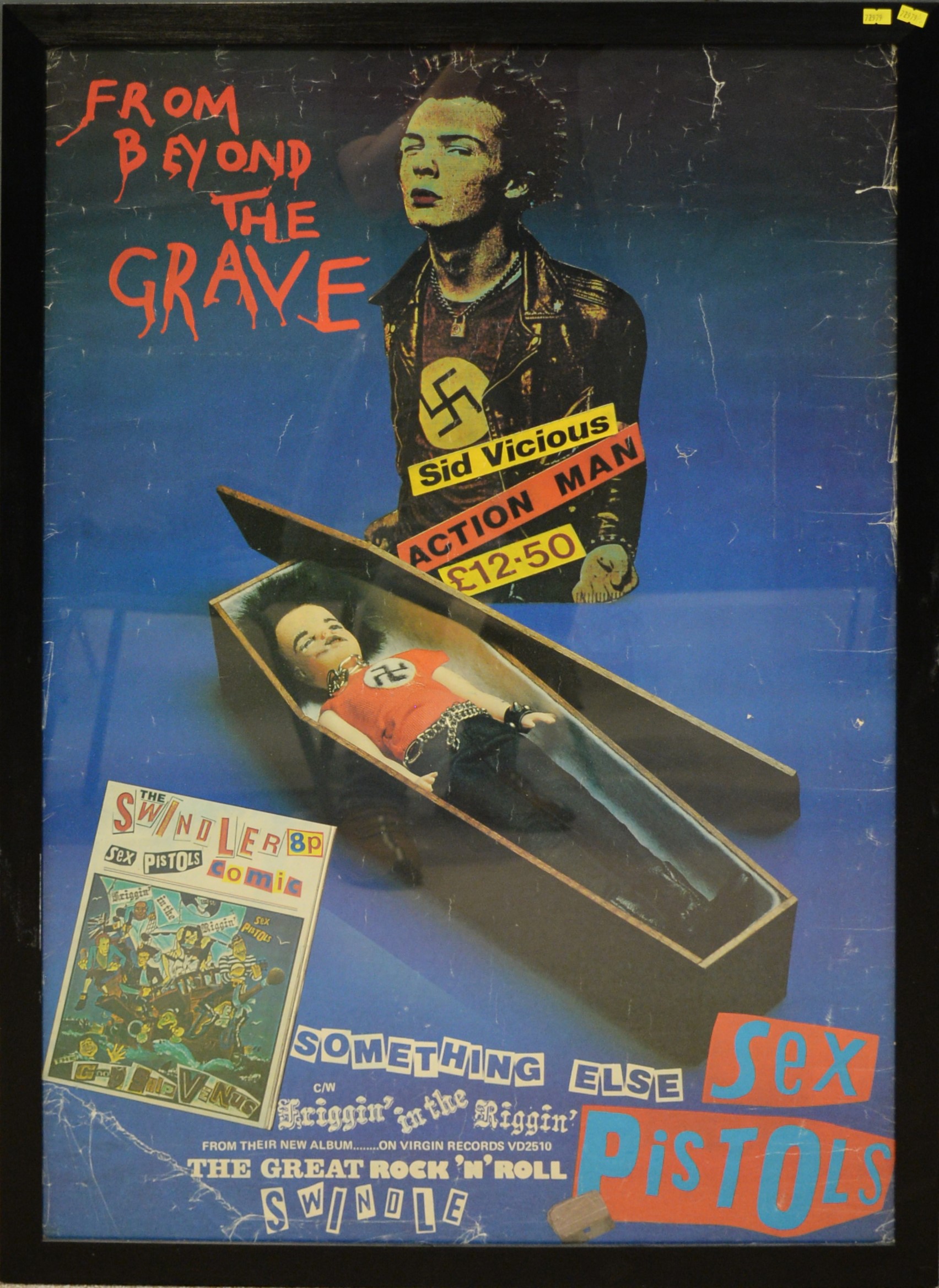 Lot 406 Framed Sex Pistols Poster 4319
