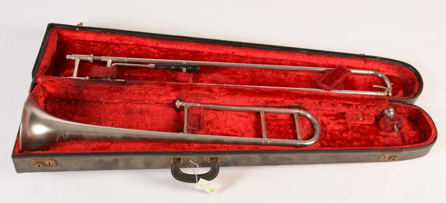 Lot 251 - FB New Standard Trombone by Besson cased