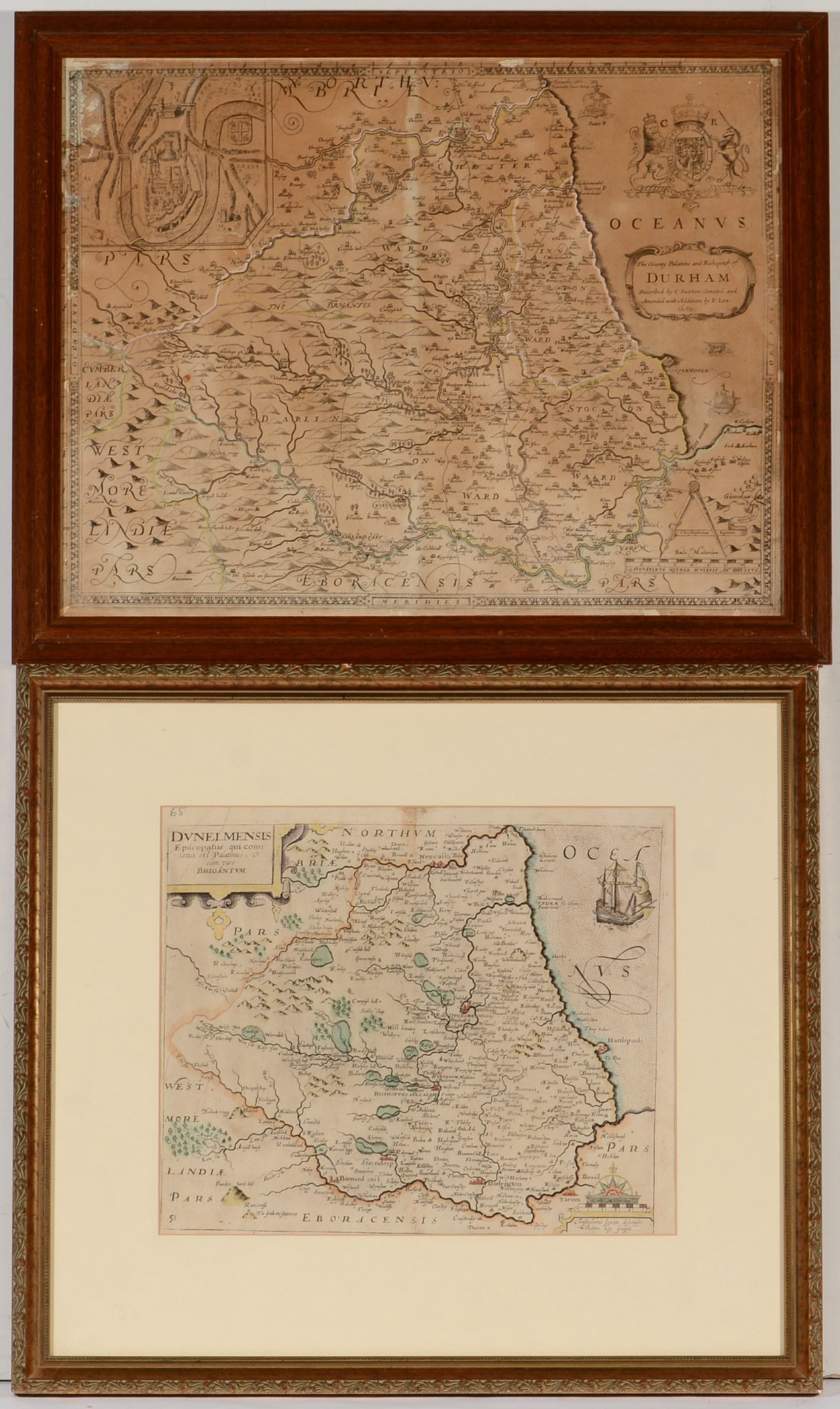 Lot 647 - Christopher Saxton - maps.