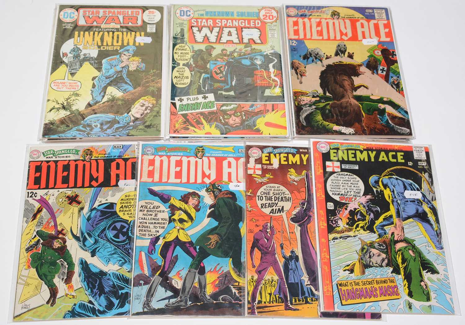 Lot 899 - DC War Comics.