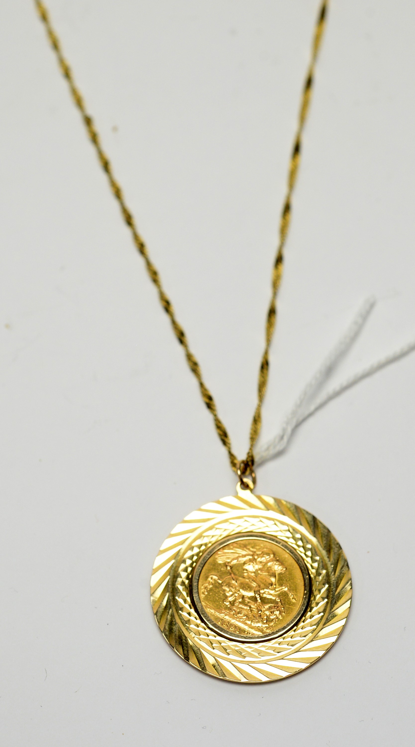 Lot 228 - A Queen Victoria gold sovereign,