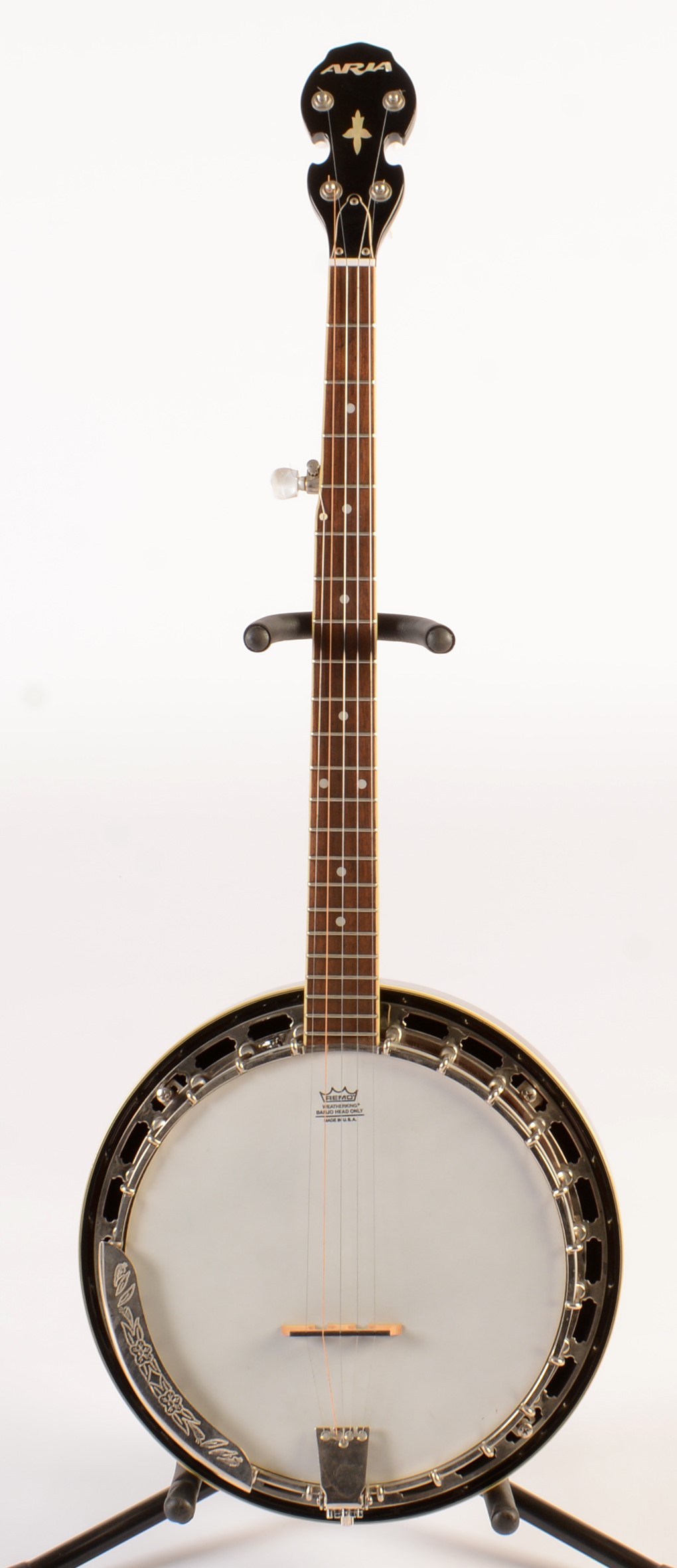 Lot 283 - Aria five string banjo