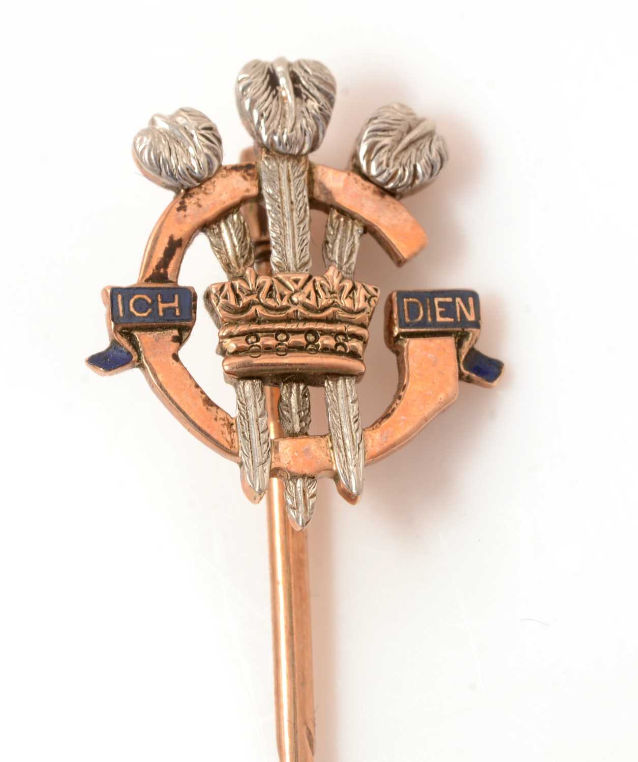 Lot 58 - Stick pin as a gift from George V when Prince