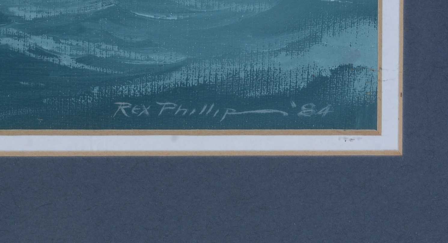 Lot 155 - Rex Phillip - oil
