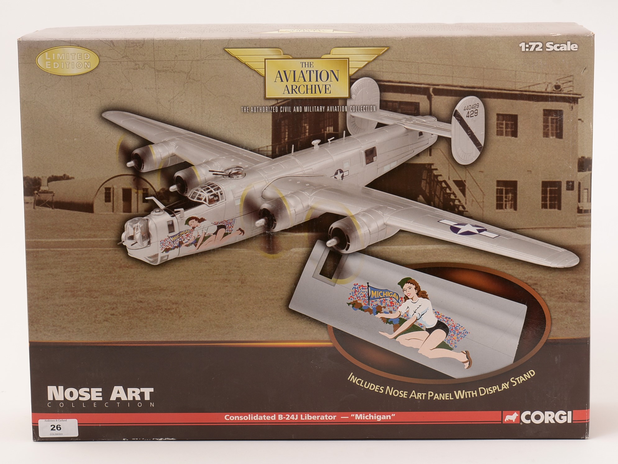Corgi The Aviation Archive diecast scale - auctions & price archive