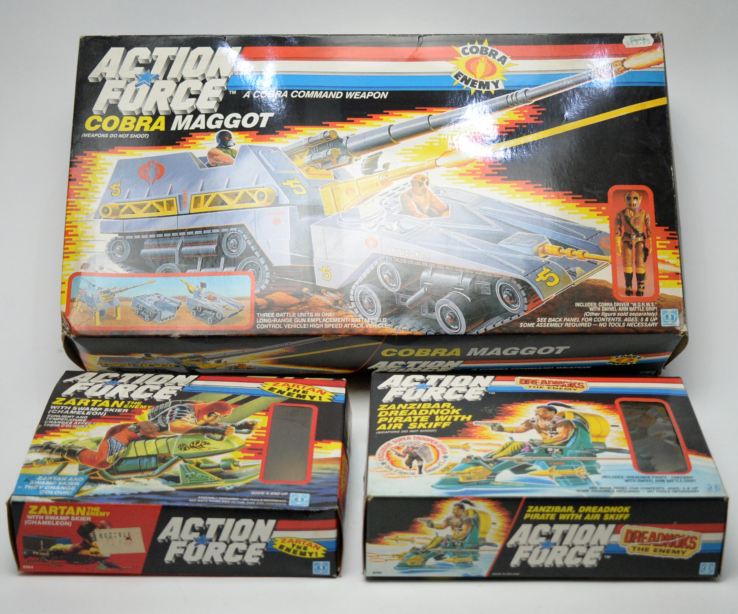 Lot 306 - Hasbro G.I. Joe Action Force vehicles