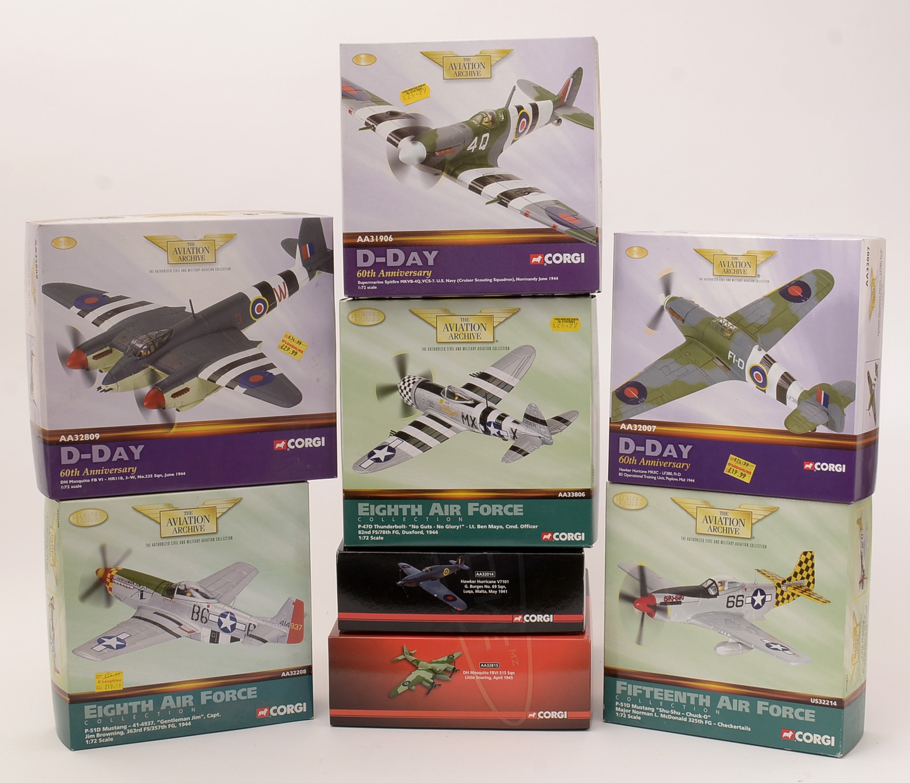 Lot 55 - Corgi The Aviation Archive.