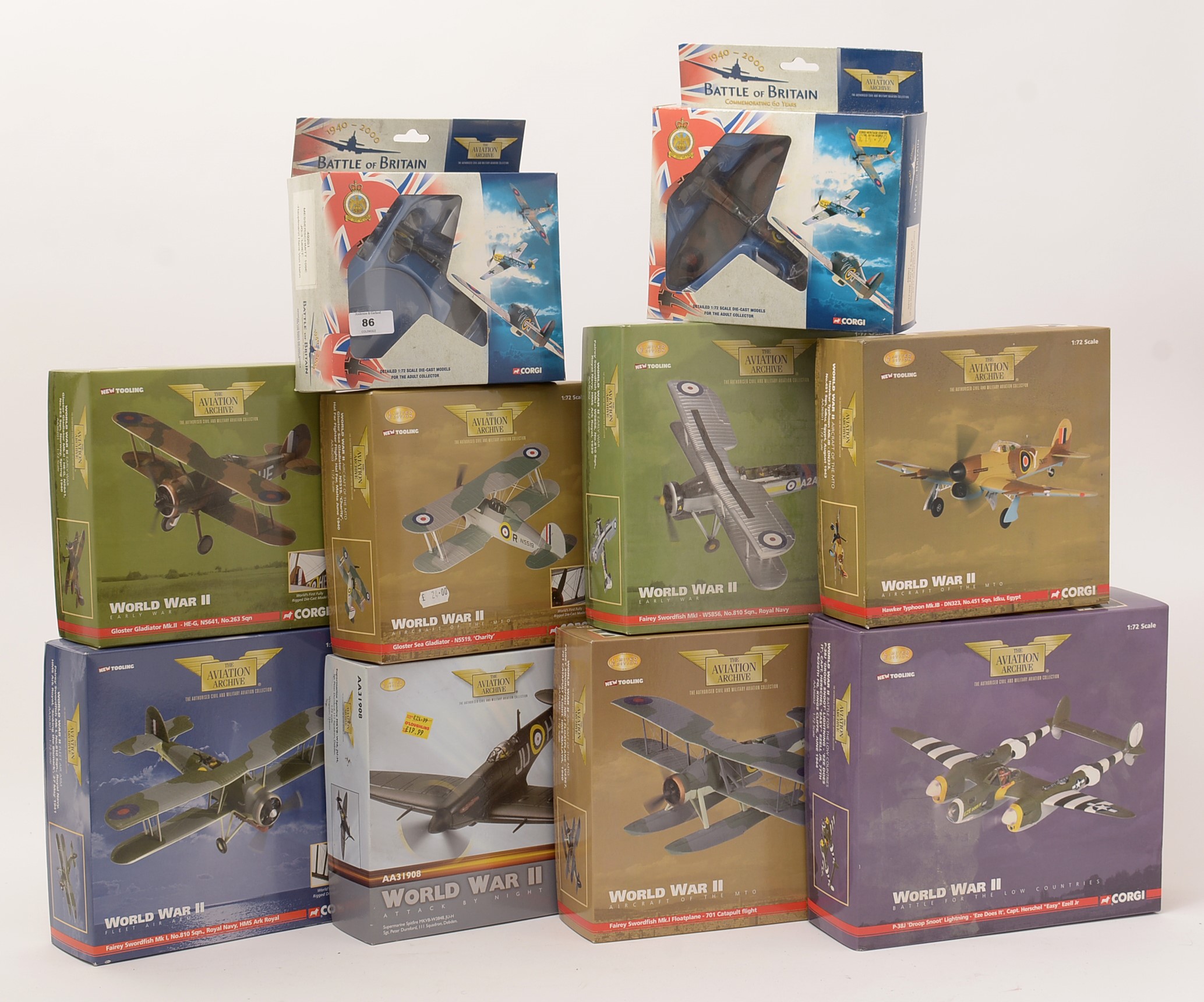 Lot 86 - Corgi The Aviation Archive.