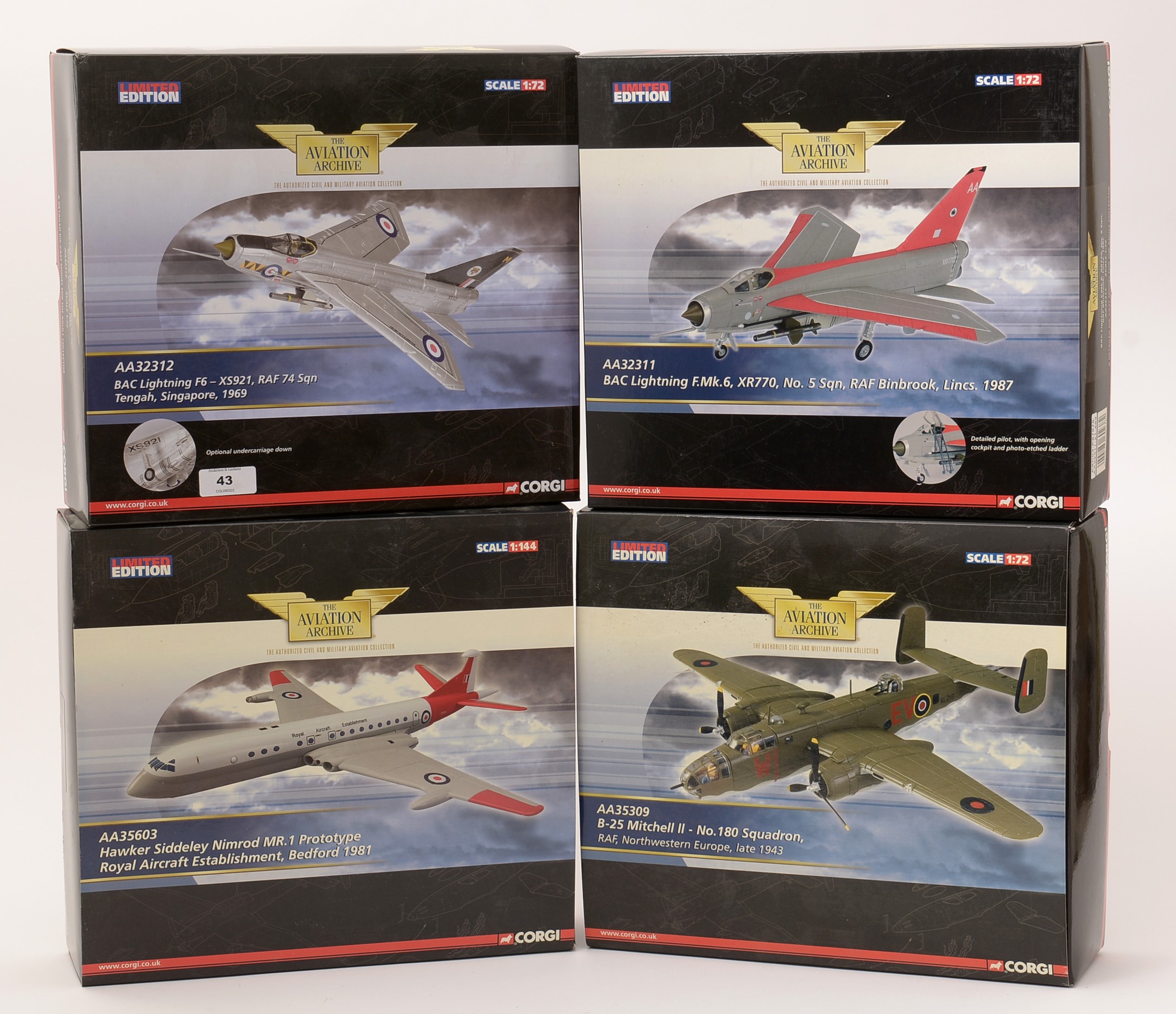 Lot 43 - Corgi The Aviation Archive