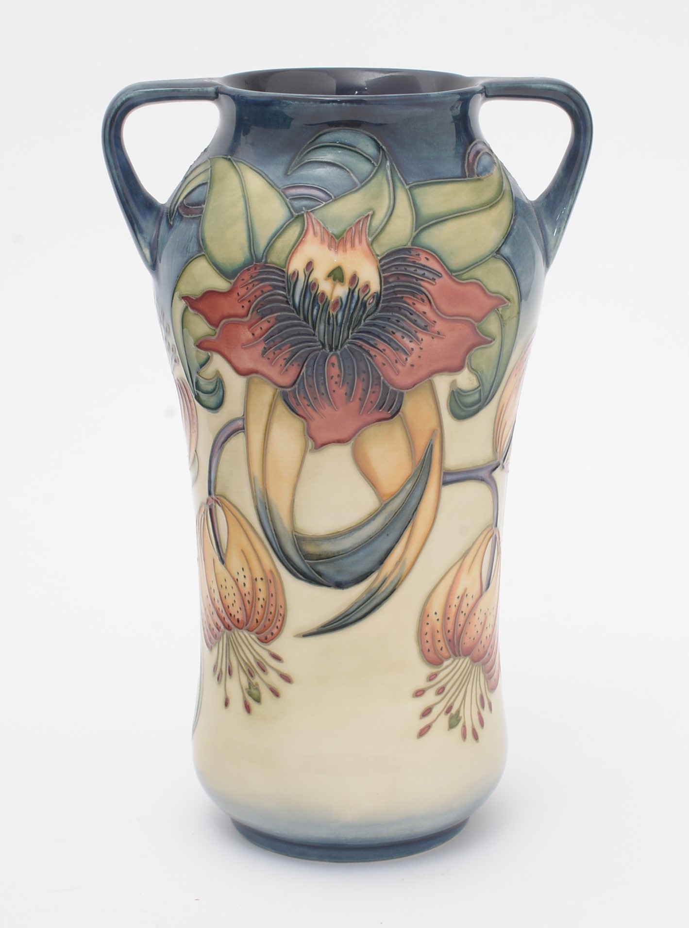 Lot 468 - Moorcroft Anna Lily pattern vase