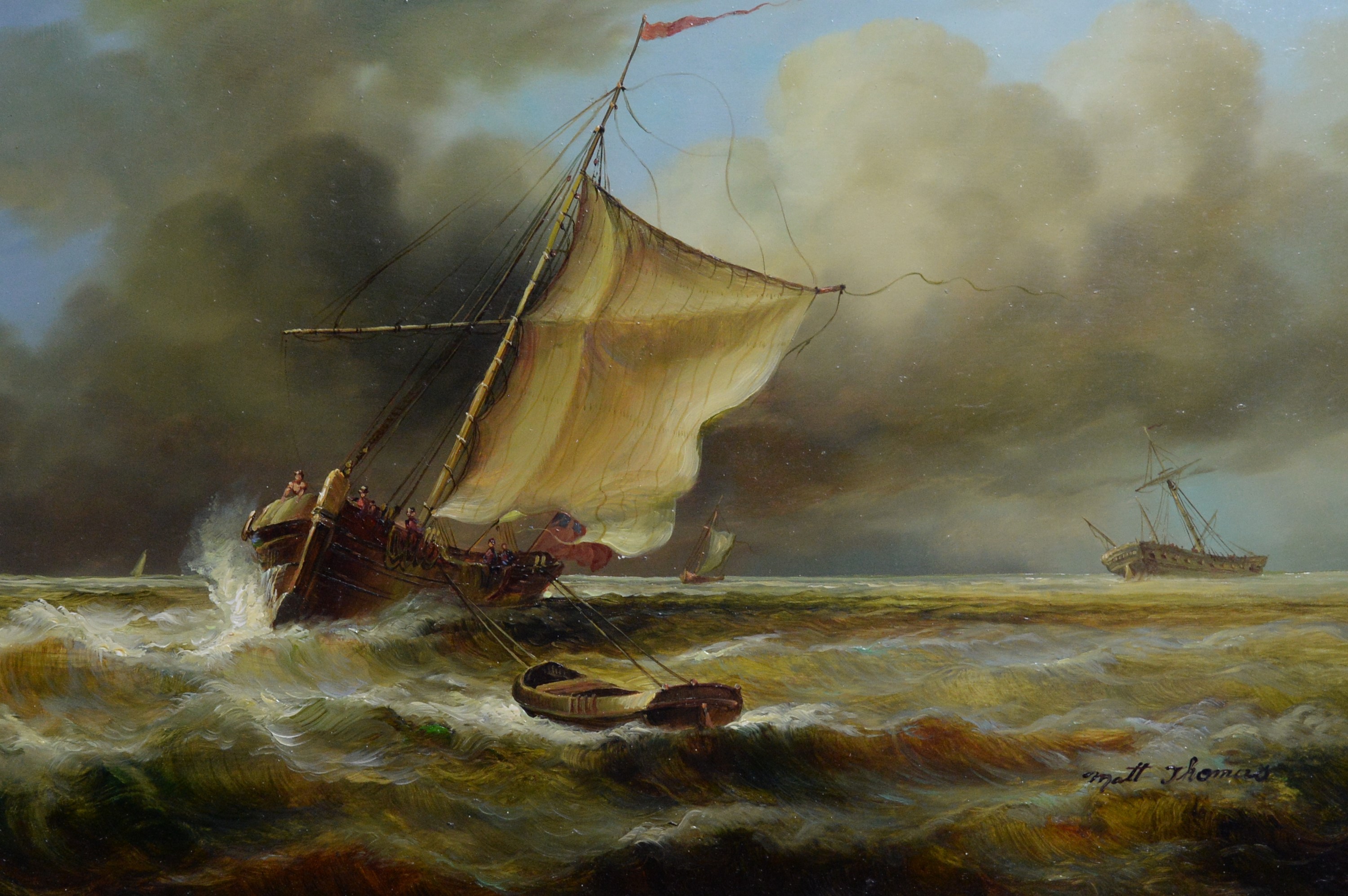 Lot 282 - Matt Thomas - oil