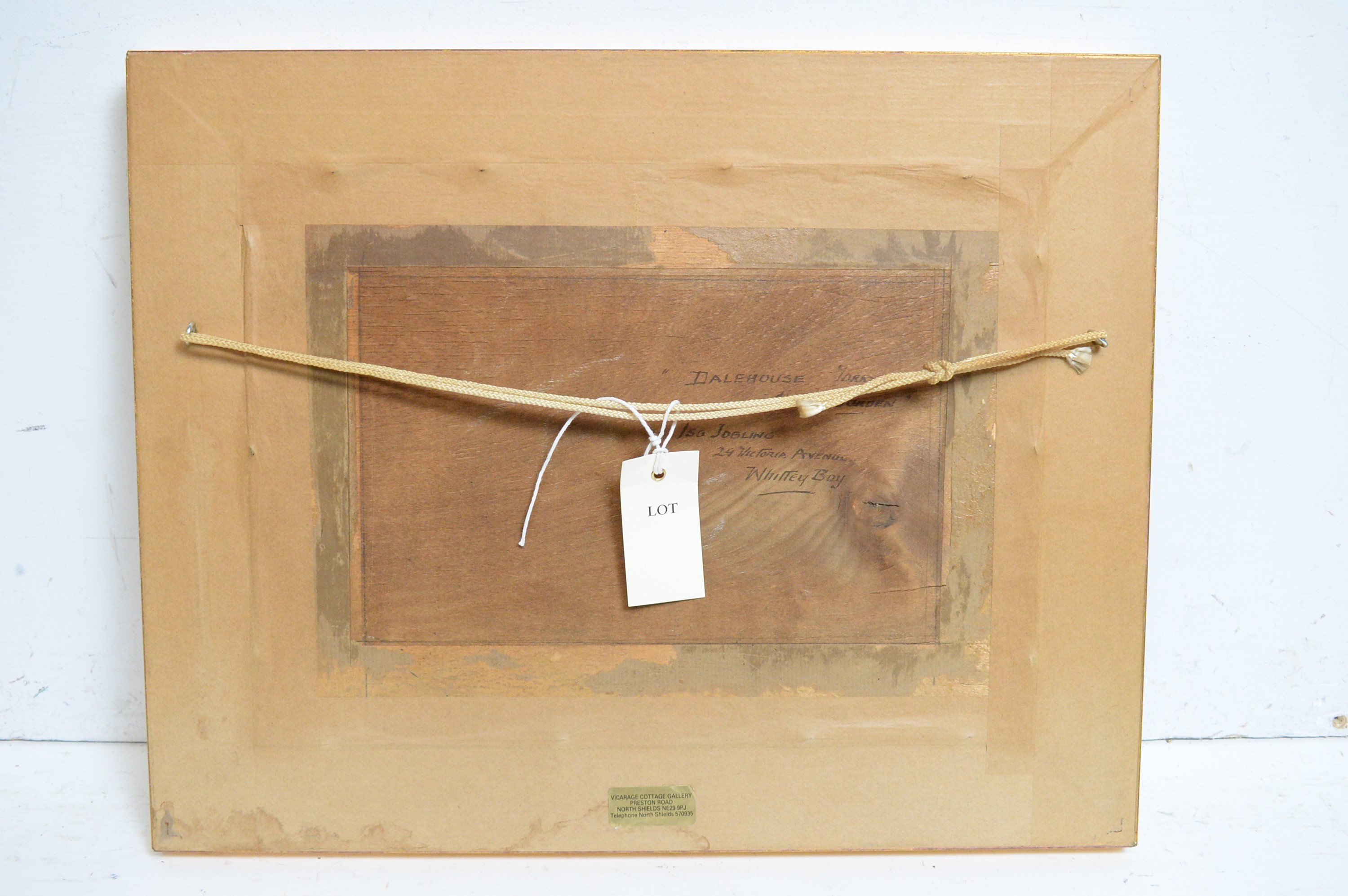 Lot 275 - Isabella "Isa" Jobling (nee Thompson) - oil