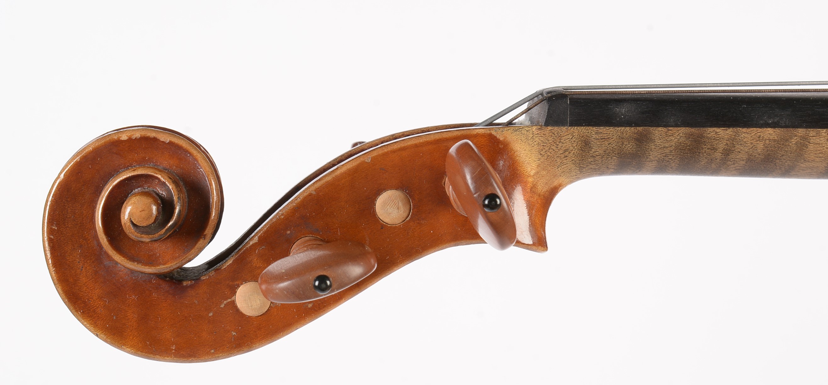 Lot 23 - Louis Lowendall Violin, bow and case.