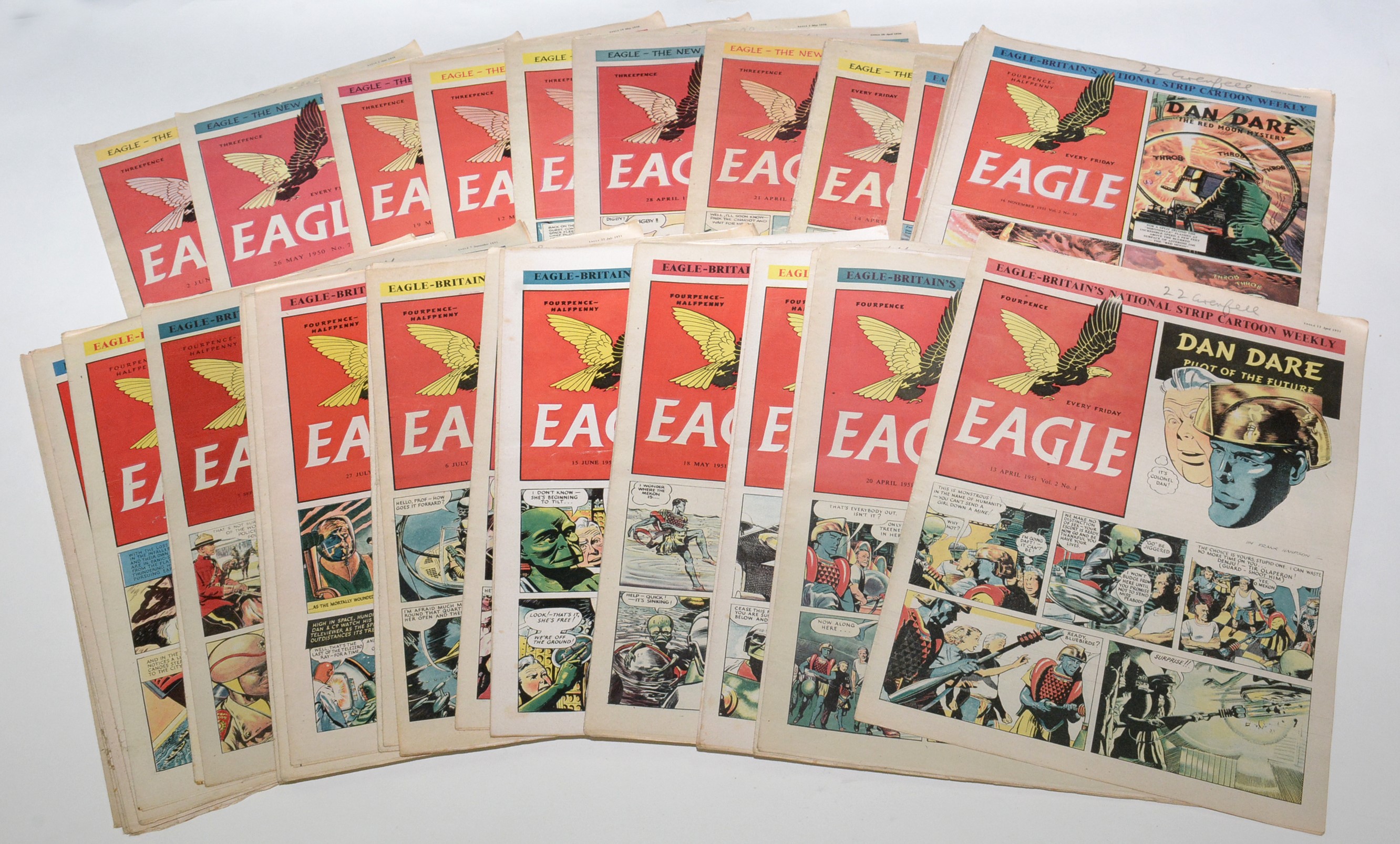 Lot 1012 - The Eagle Comic.
