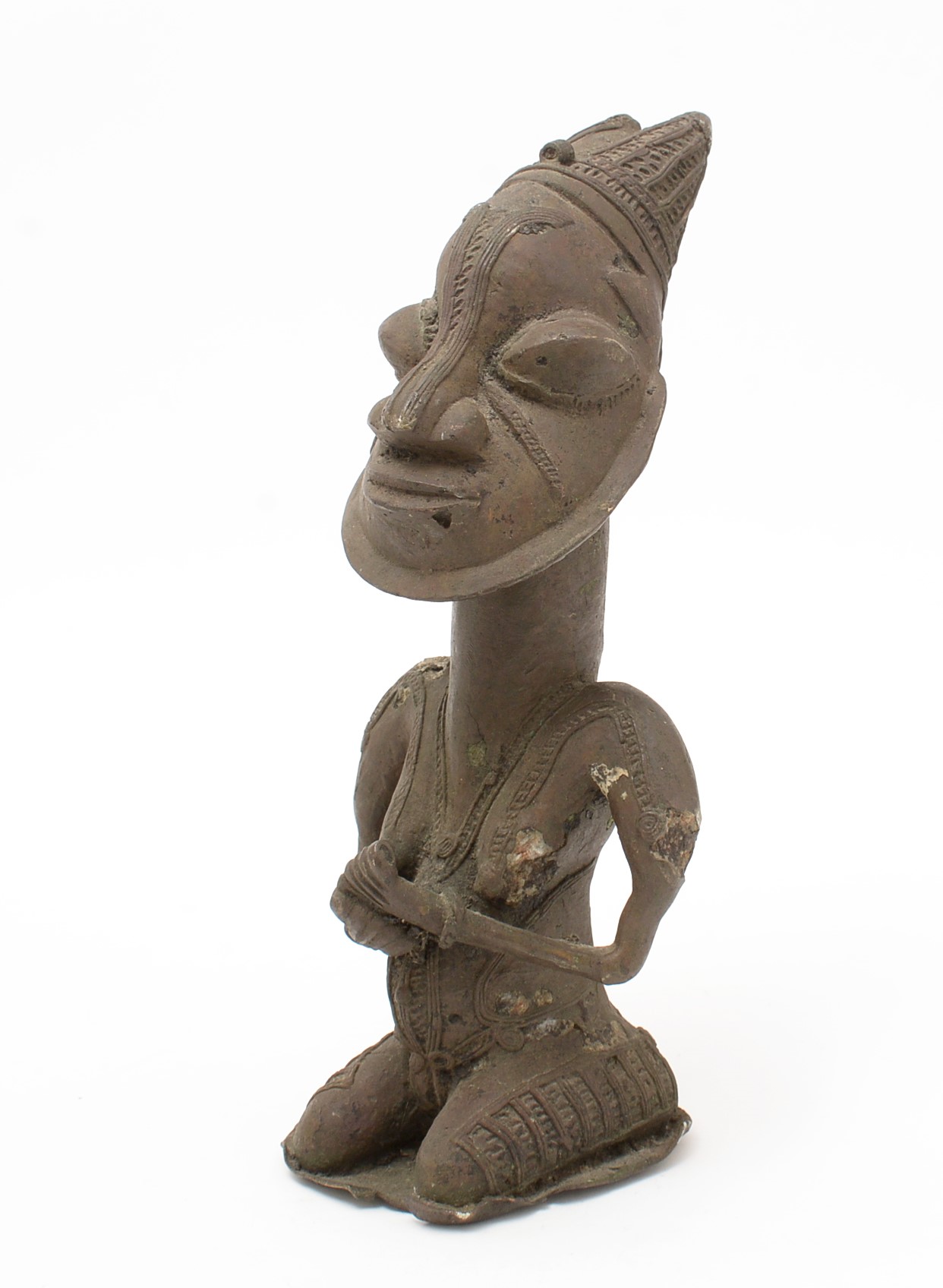Lot 668 - Yoruba Mother and Child, and Ijebu-Ode
