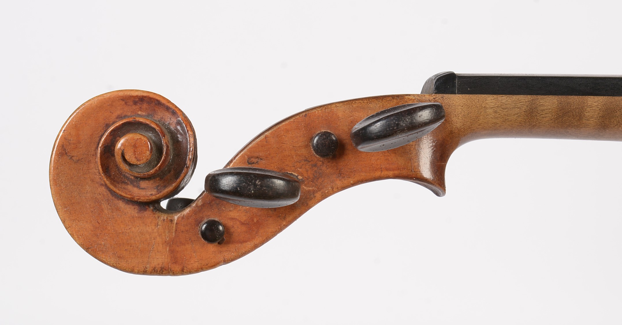 Lot 28 - 19th Century Violin, mahogany case and three