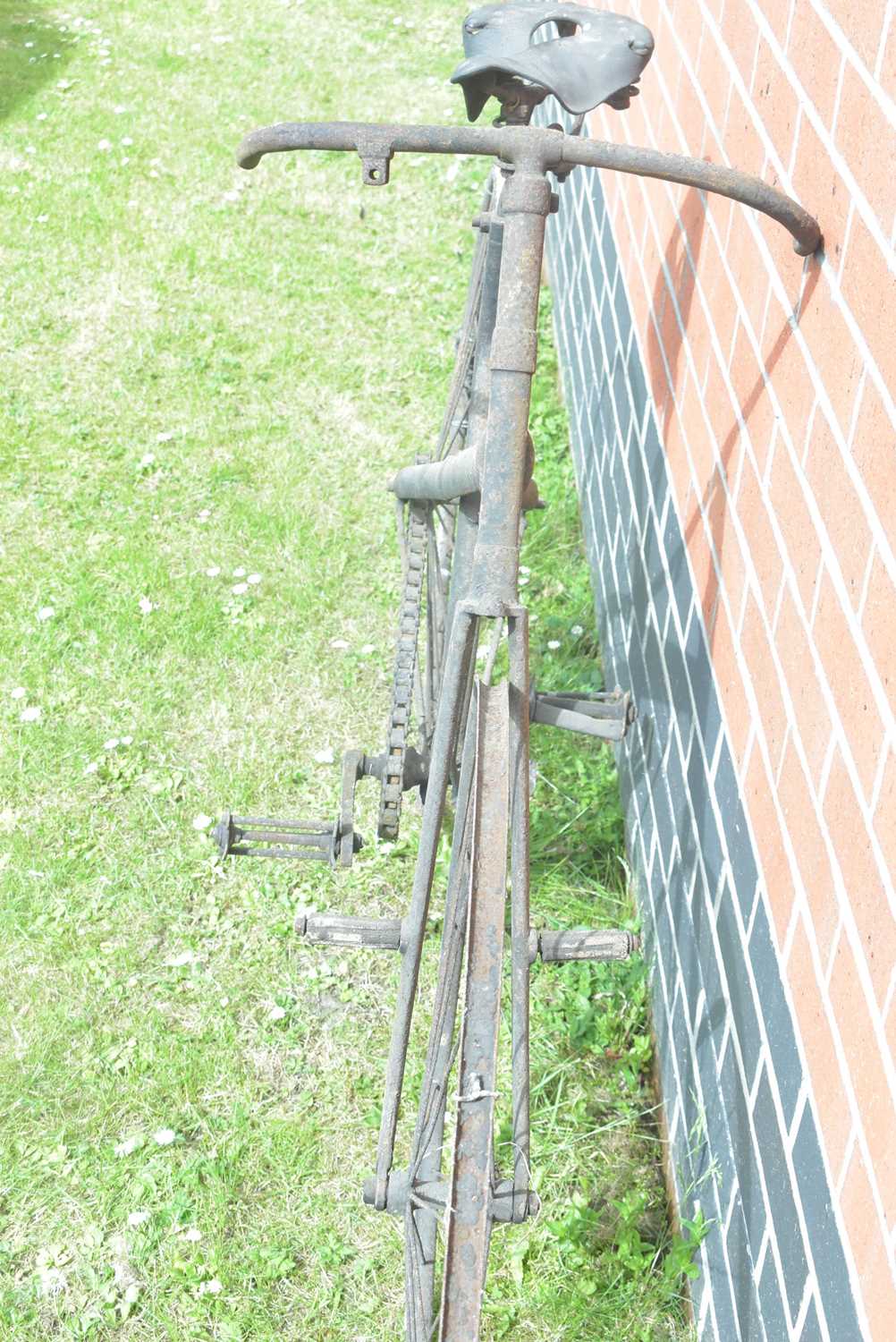 Lot 866 - A 19th Century bicycle.